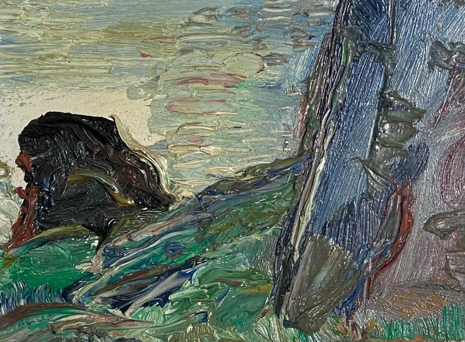 Lot 234 - Fred YATES (1922-2008) Rocky Coast Oil on