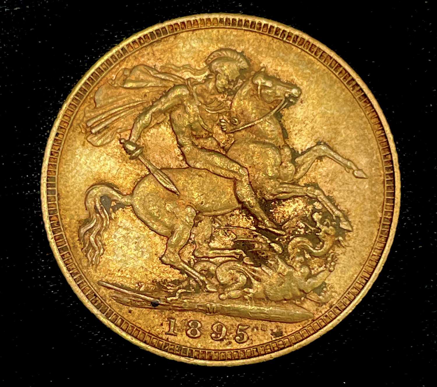 Lot 172 - Victorian Sovereign 1895 Melbourne mint
