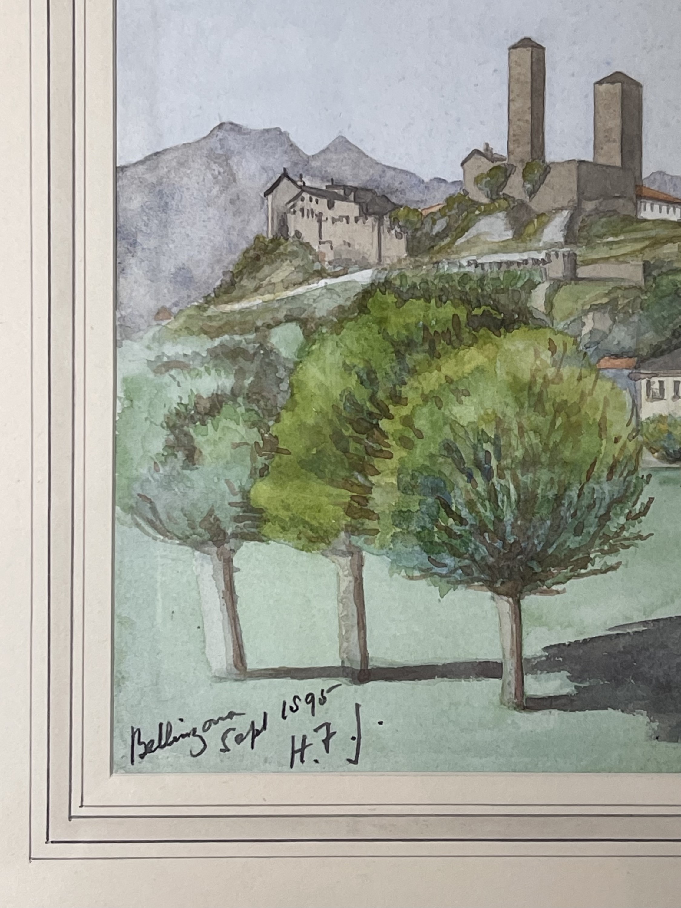 Lot 1425 - Henry FESTING JONES (1851-1928) Bellinzona