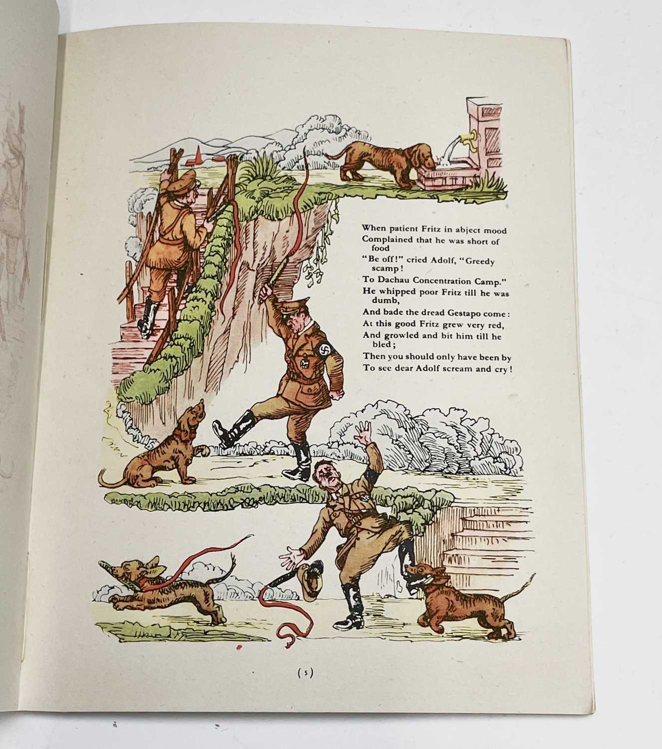 Lot 153 - "Struwwelhitler." 'A Nazi Story Book by