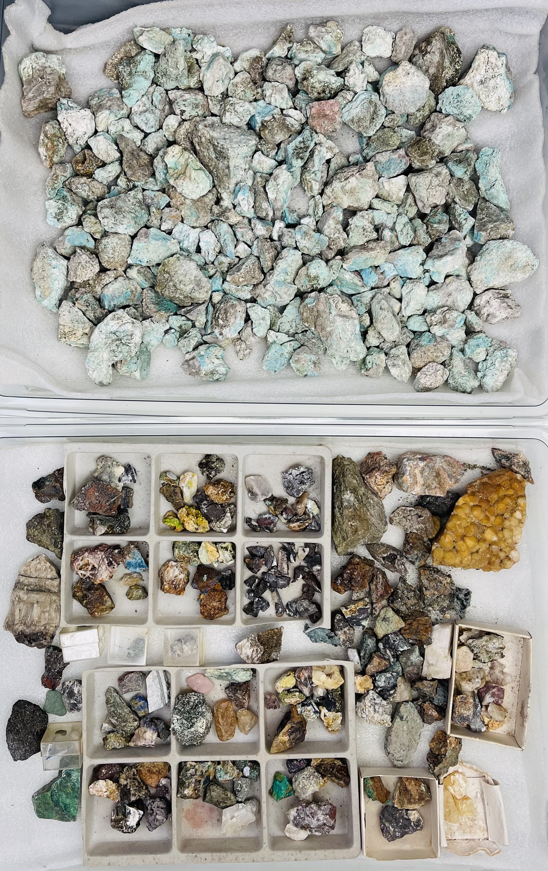 Lot 317 - An interesting selection of rock and mineral
