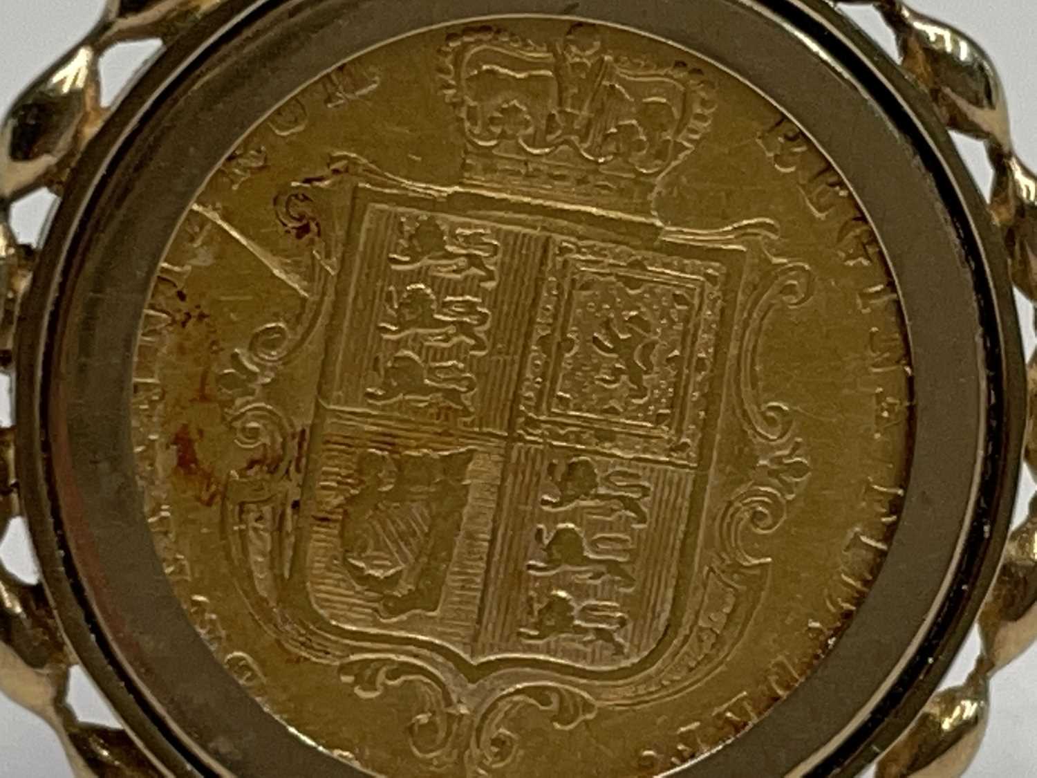 Lot 401 - A Victorian shield back half-sovereign 1872