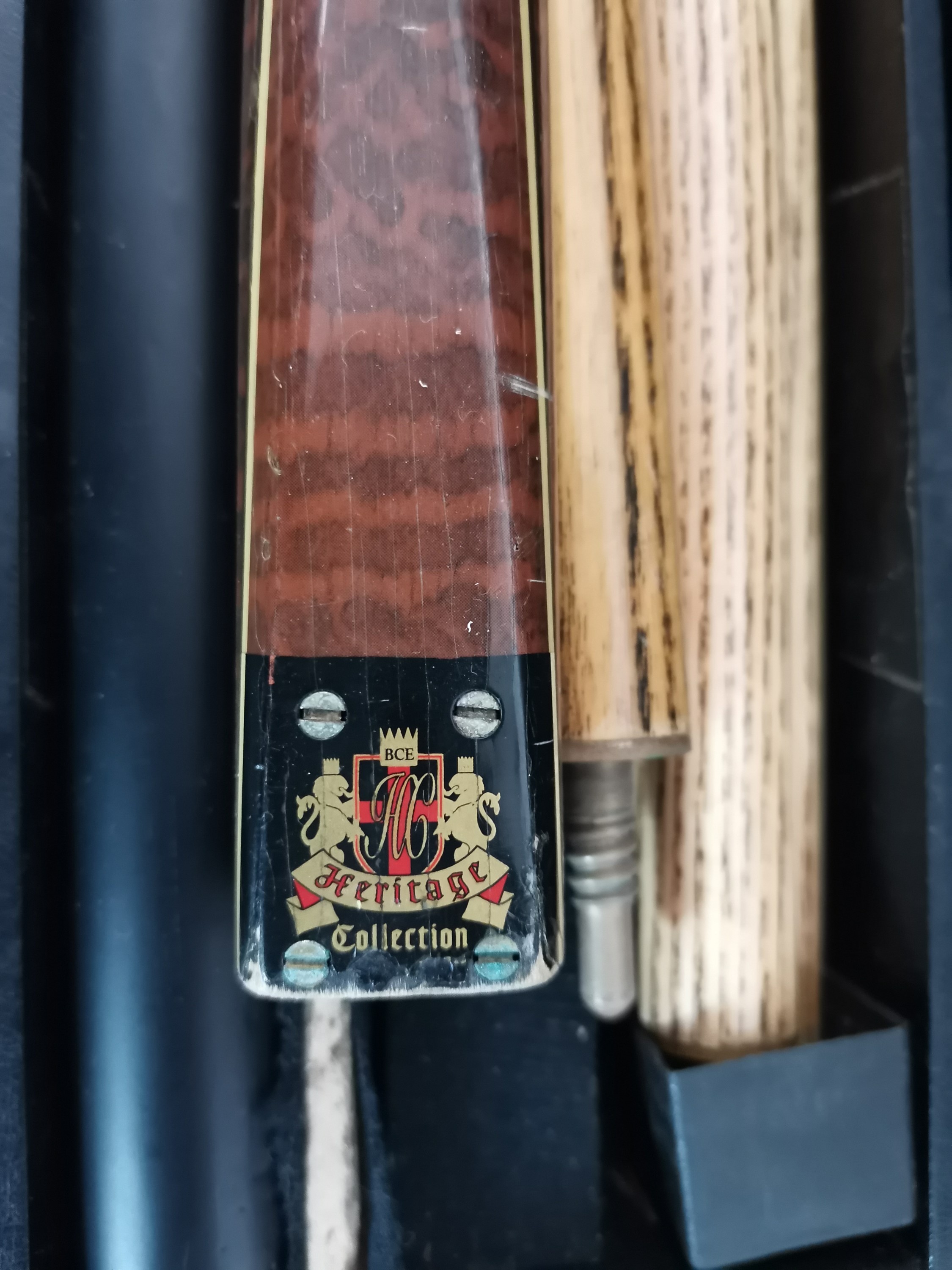 Lot 155 - A BCE Jimmy White Custom snooker cue with