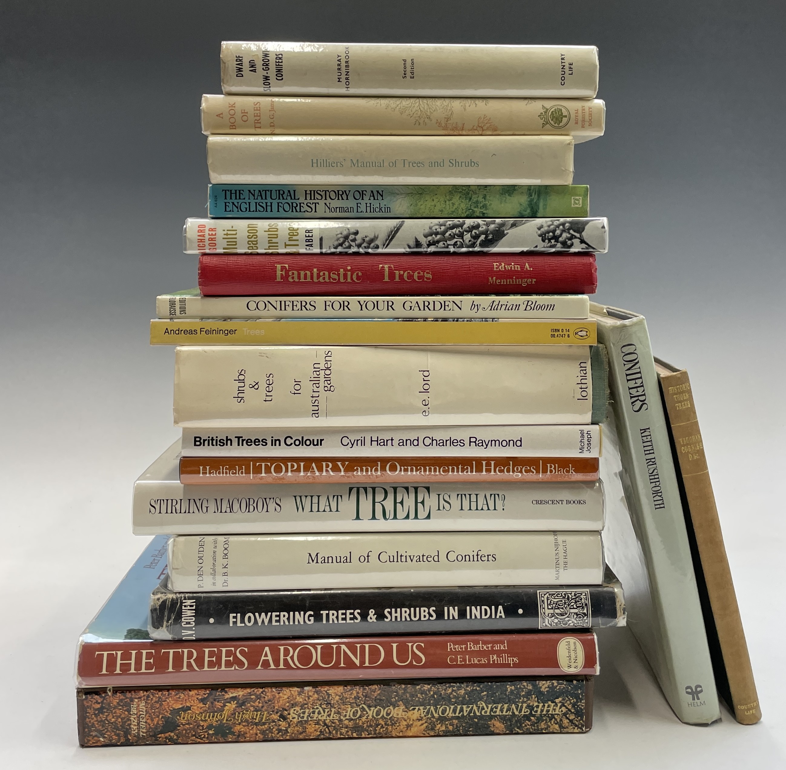 Lot 588 - DENDROLOGY. Seventeen books including