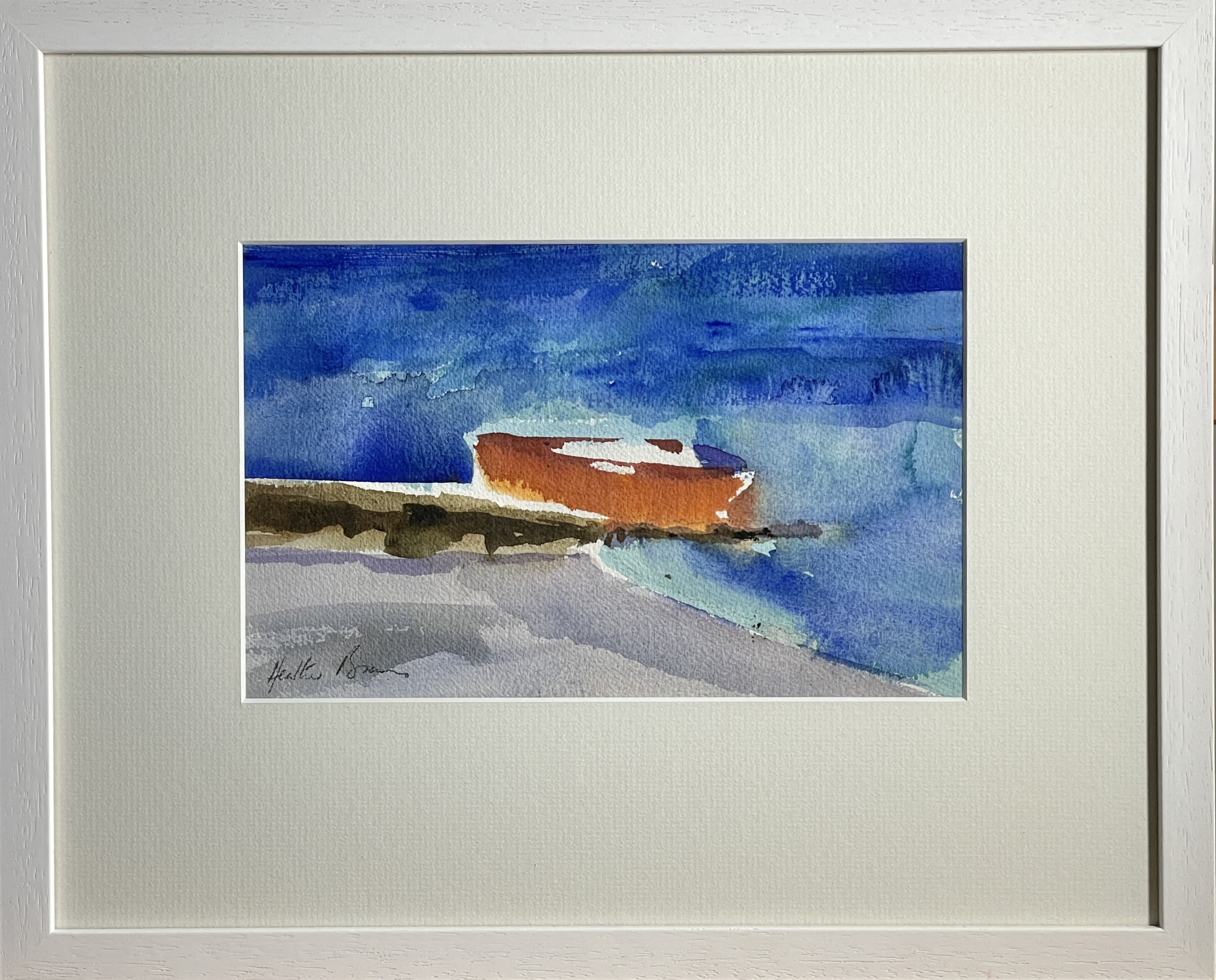 Lot 199 - Heather BRAY (XX-XXI) The Red Boat