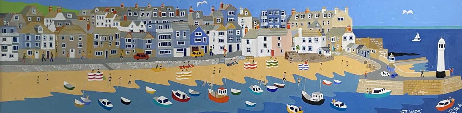 Lot 297 - Richard Sidney LODEY (1950) St Ives Acrylic