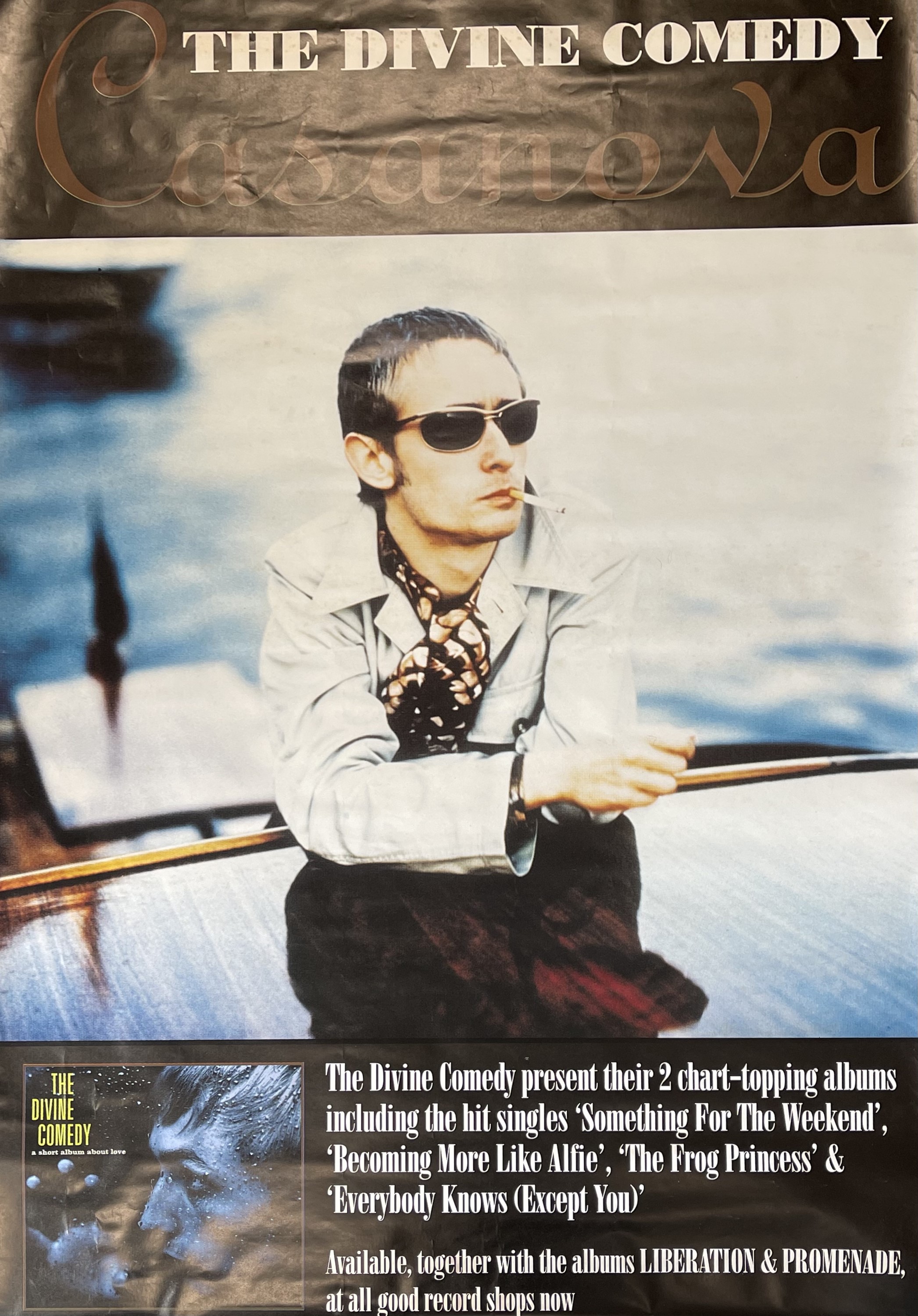 Lot 473 - Music posters: Suede positivity single