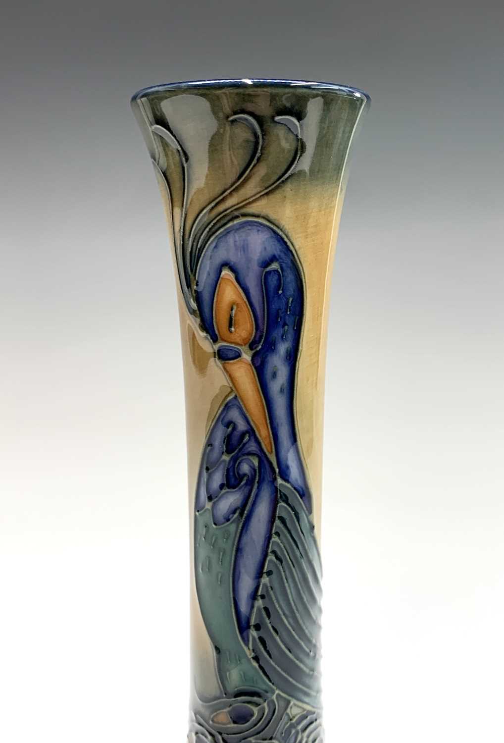 Lot 826 - A Moorcroft 'Phoenix' pattern vase, designed