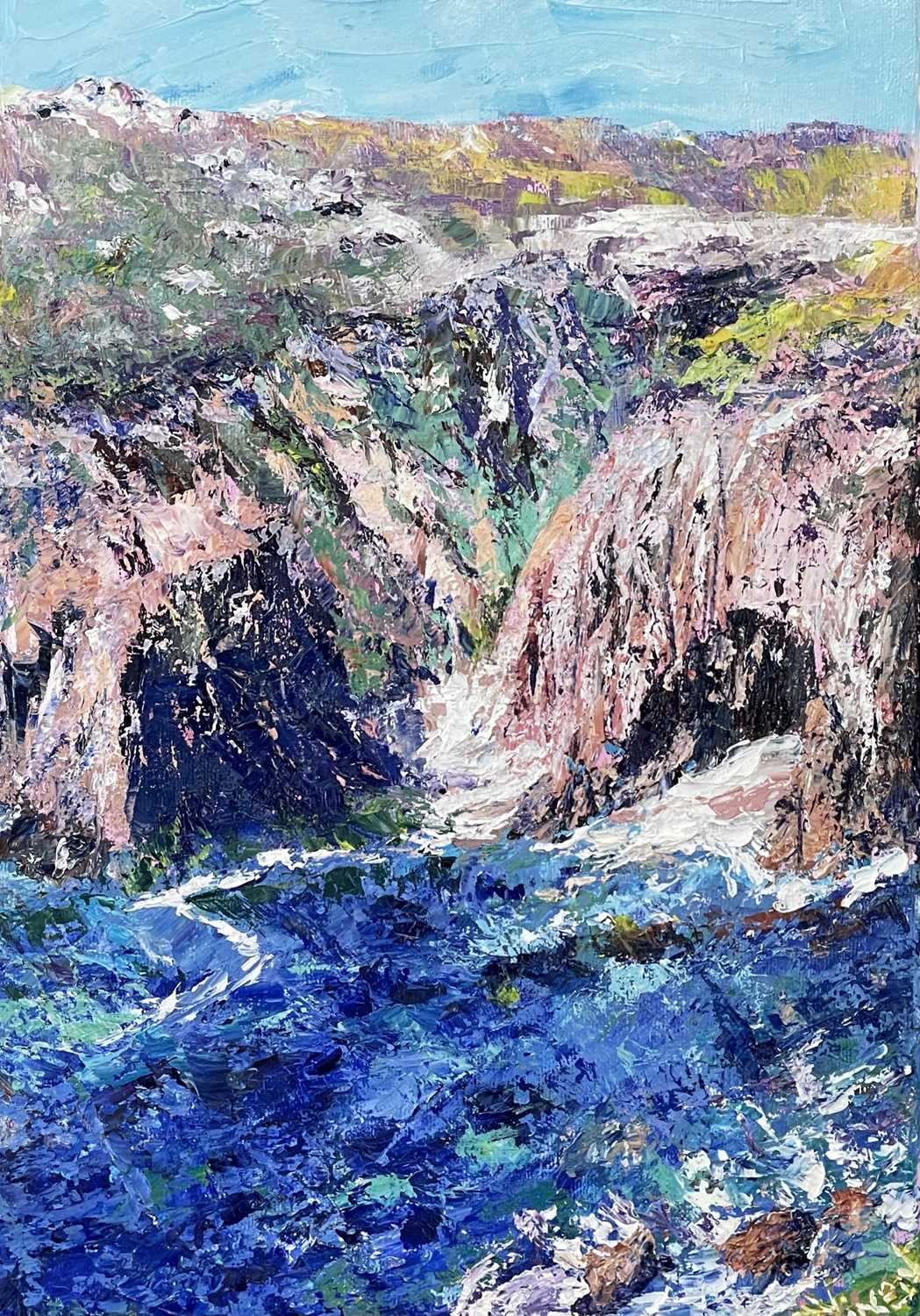 Lot 366 - Judith VINCENT (XX-XXI), Cornish Headland,