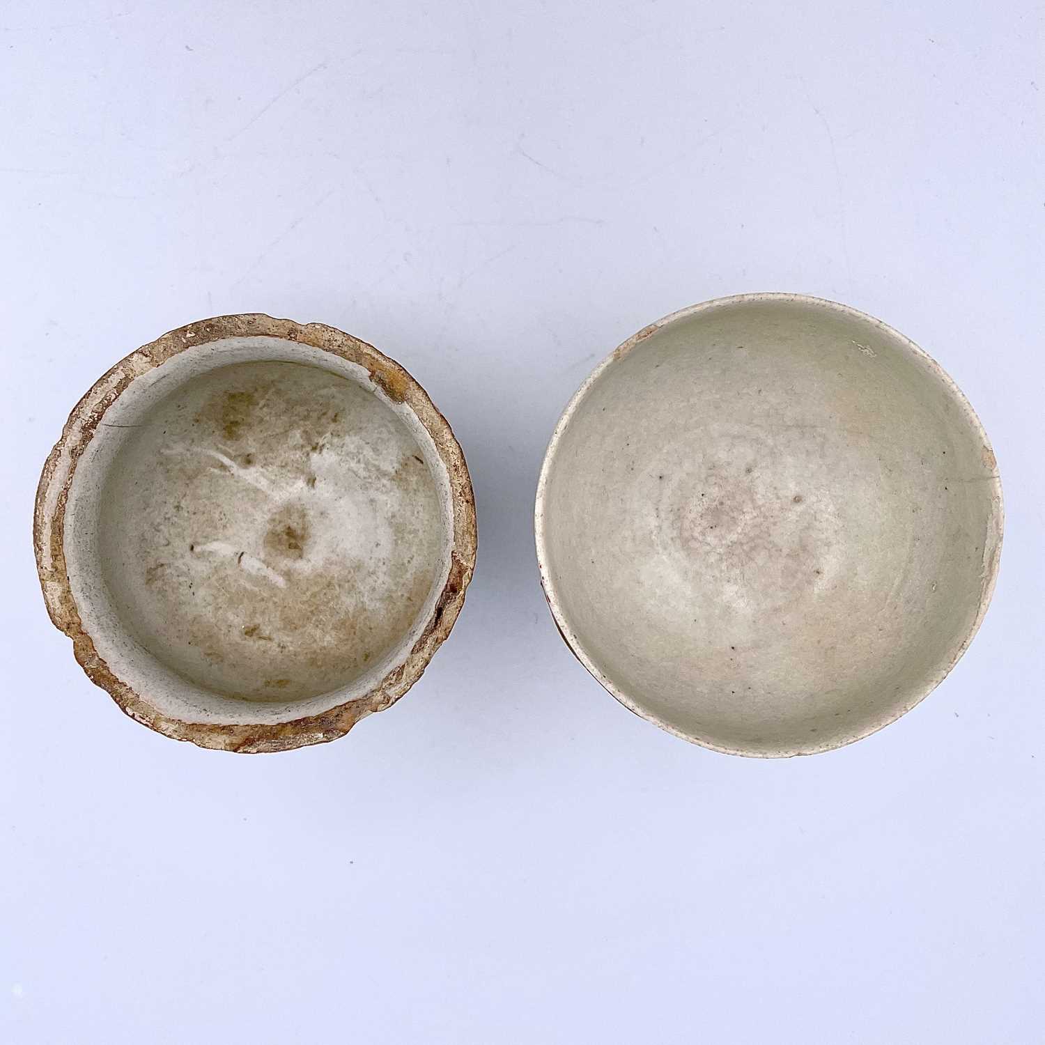 Lot 68 - A Chinese stem cup, labelled 'Stem cup,