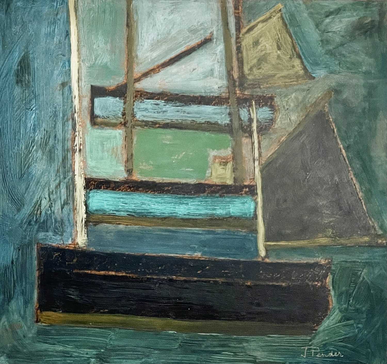 Lot 153 - Jack PENDER (1918-1998) Tier Acrylic on