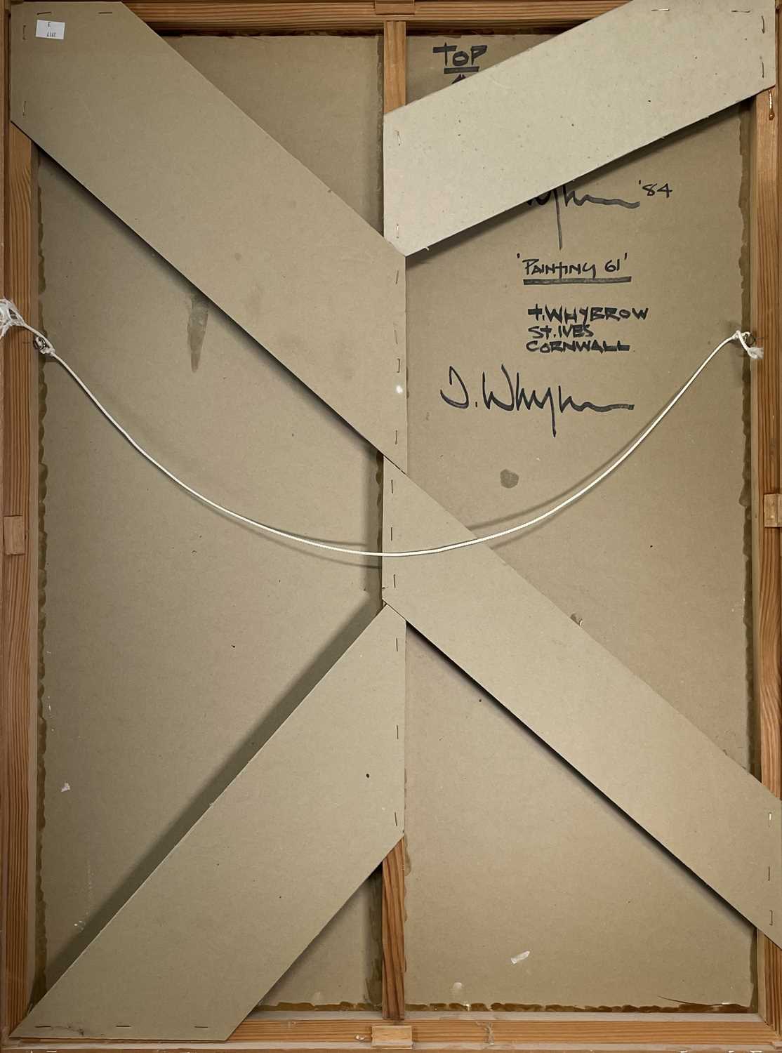 Lot 68 - Terry WHYBROW (1932-2020) Painting 61 Oil on