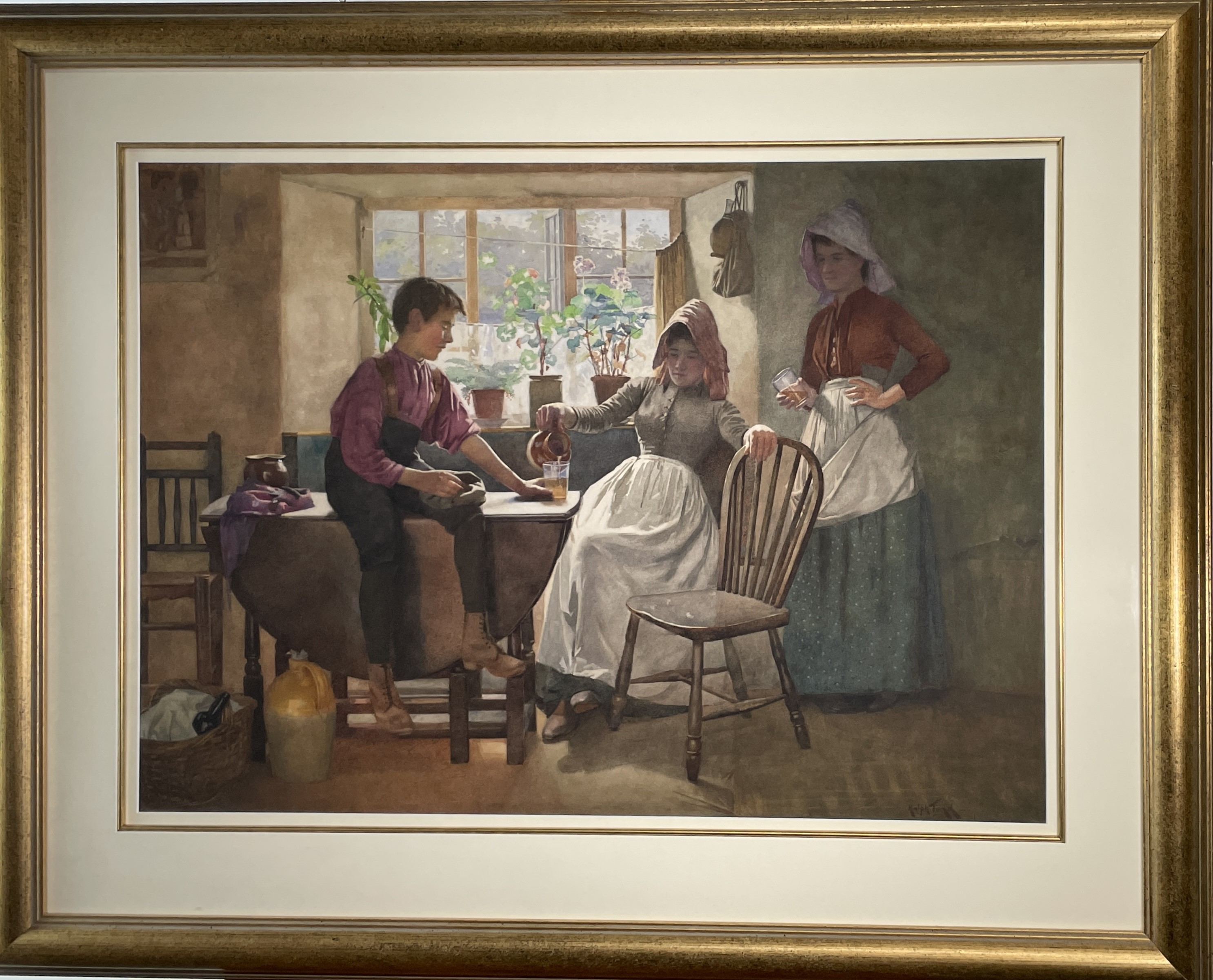 Lot 251 - Ralph TODD (1856-1932) A Refreshing Glass