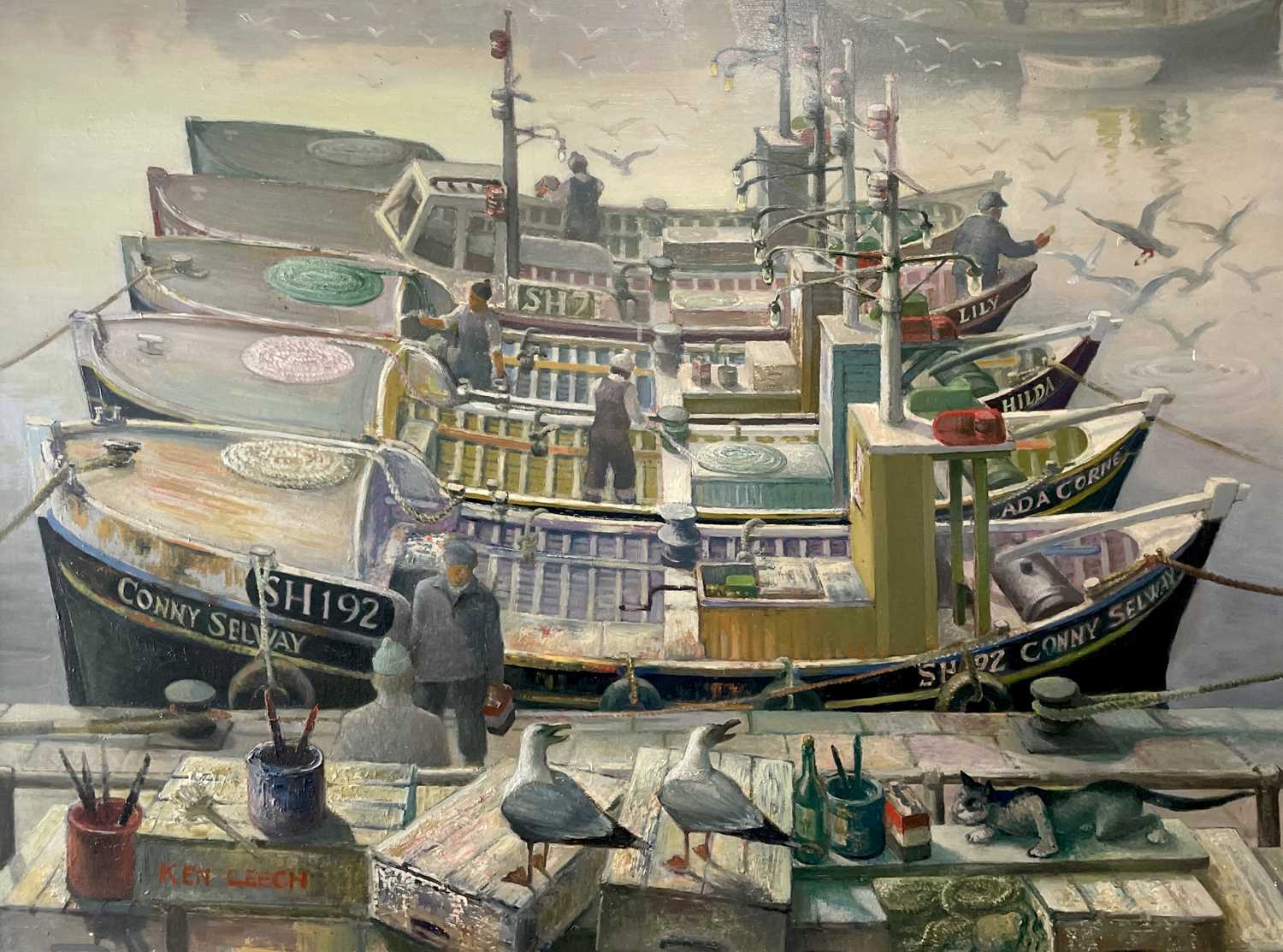 Lot 1154 - Kenneth LEECH (XX-XXI) 'Make + Mend' in the