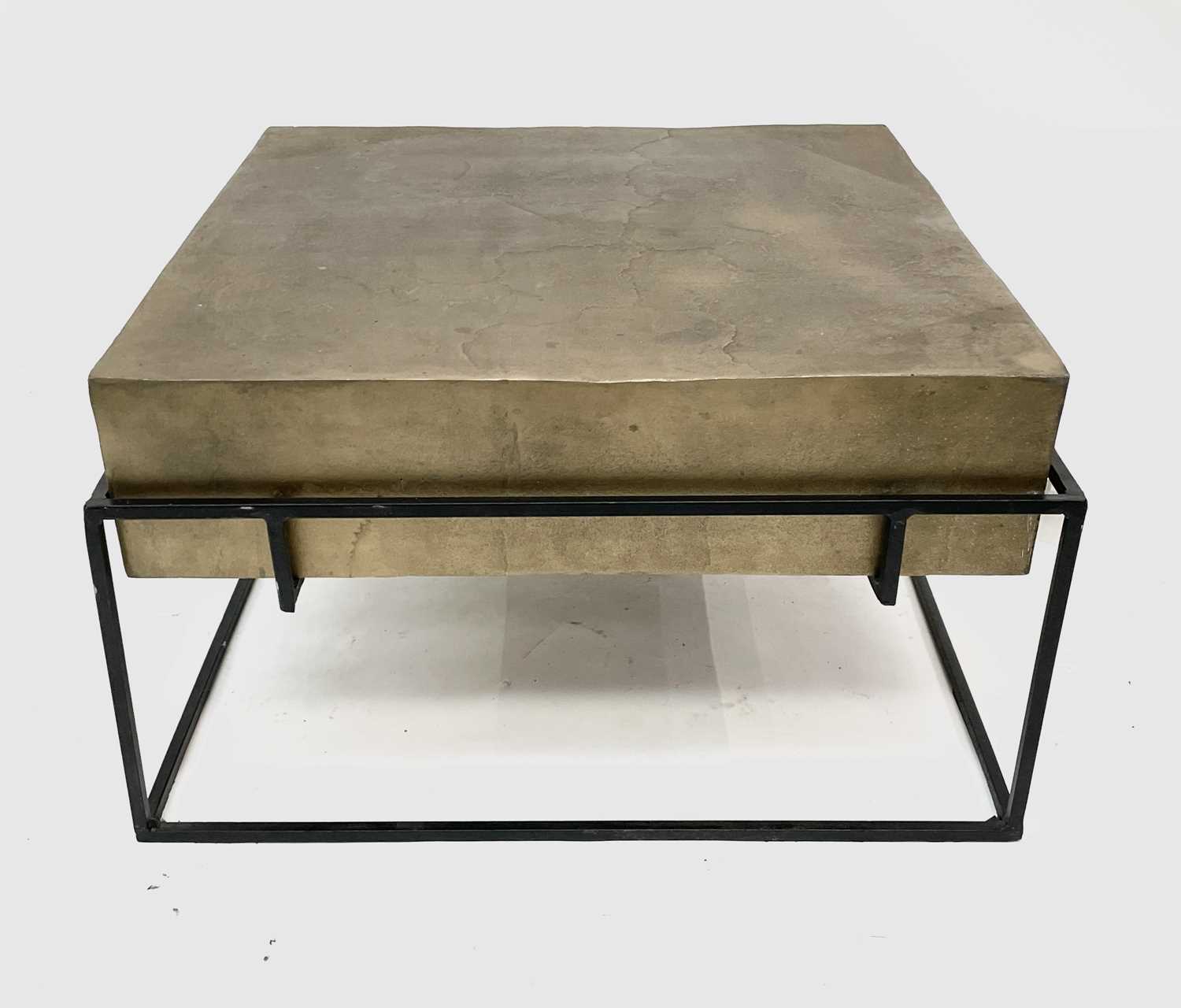 Lot 3231 A Stylish Contemporary Textured Brass And