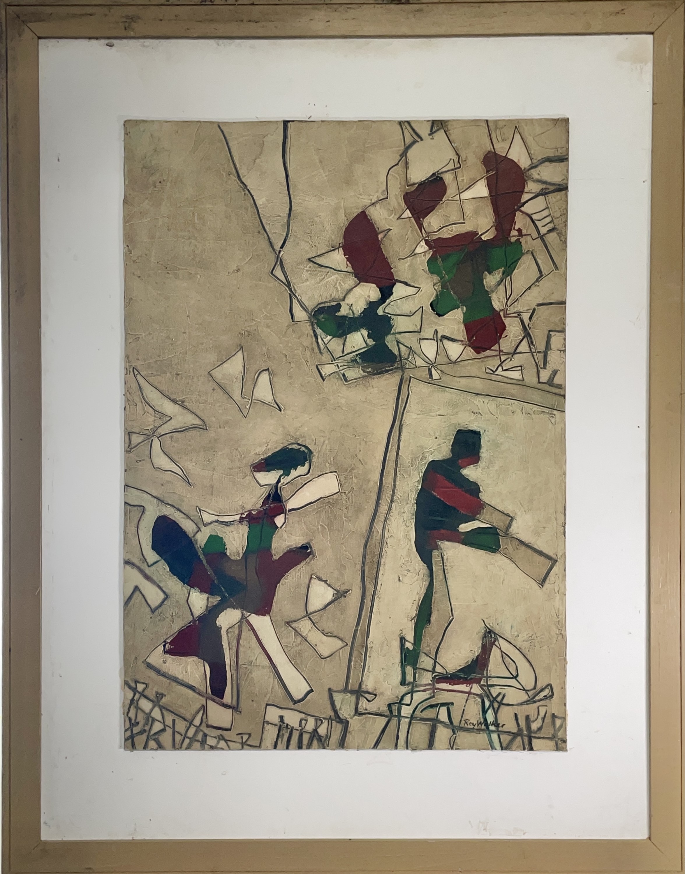 Lot 374 - Roy WALKER (1936-2001) Springtime, 1995
