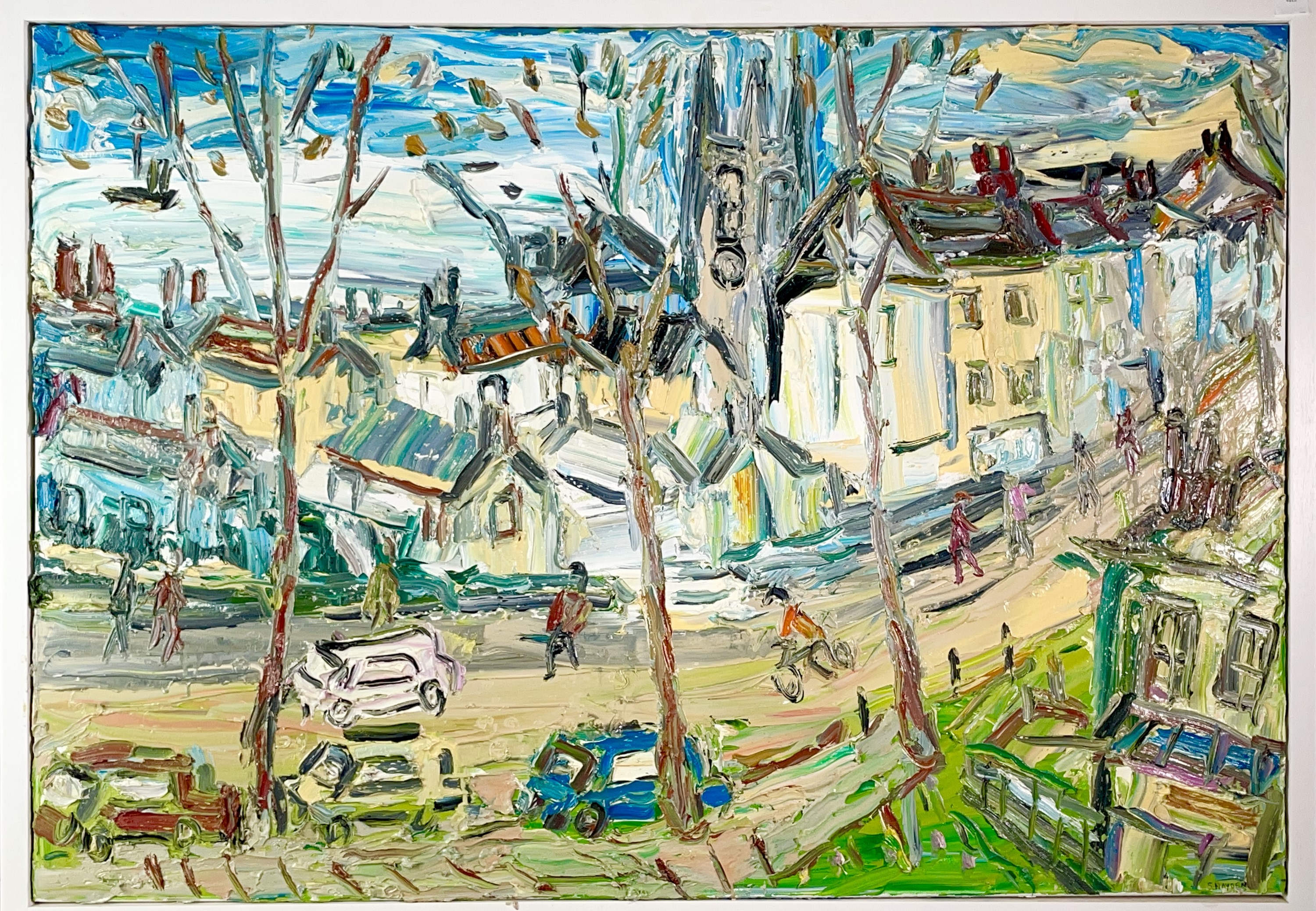 Lot 131 - Sean HAYDEN (1979) Truro Oil on canvas