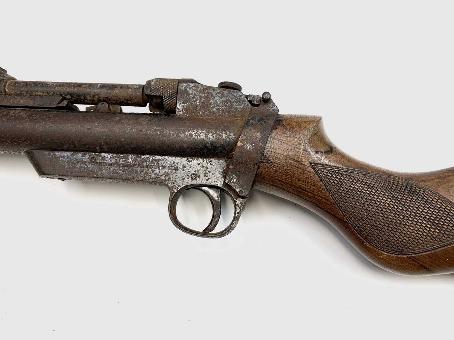Lot 171 - A .177 Webley service air rifle Mark II,