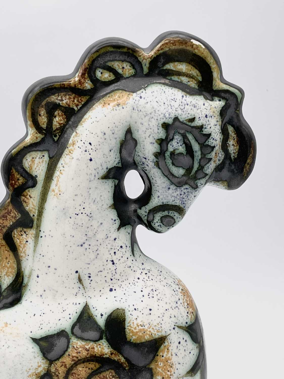 Lot 281 - A Celtic Pottery Newlyn model of a horse in