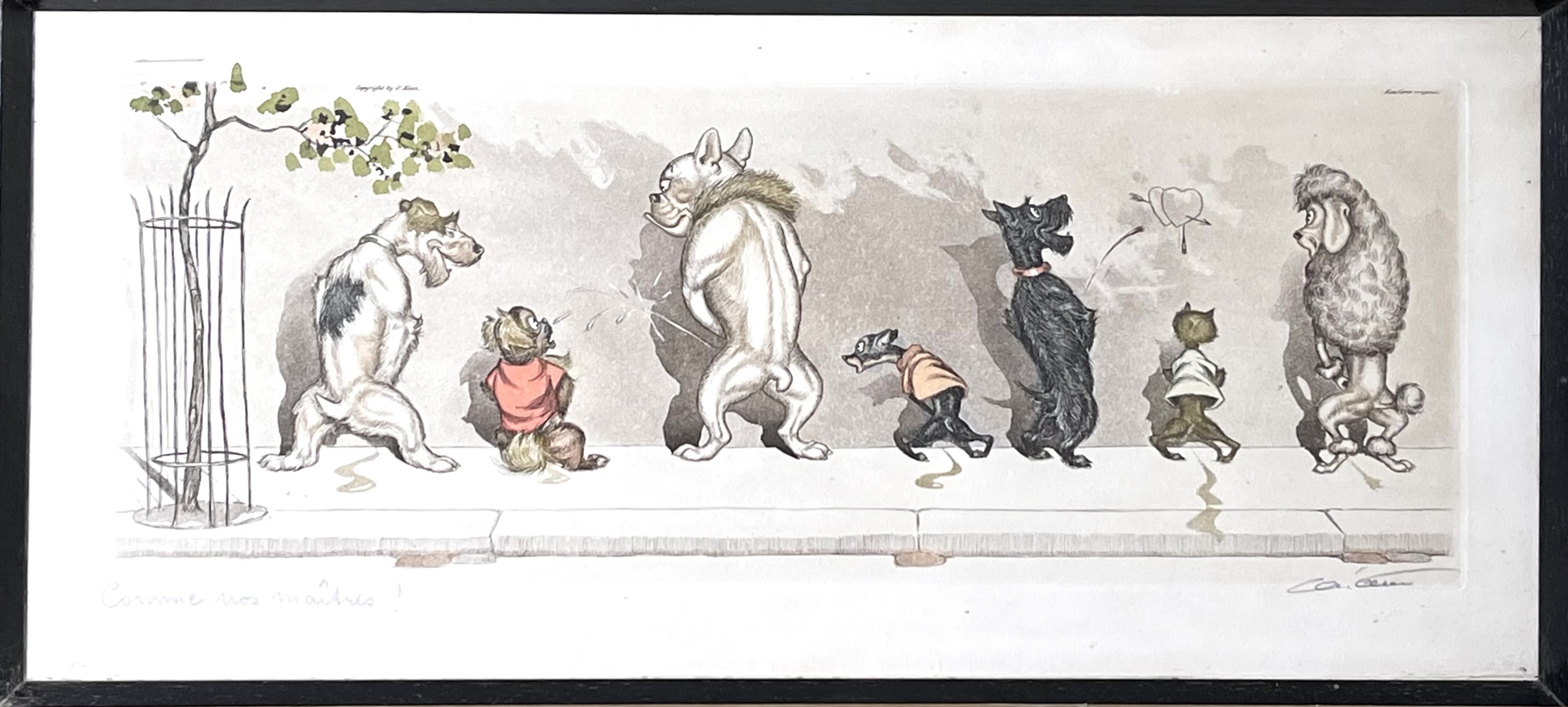 Lot 1440 - Arthur Boris KLEIN (1893-1985) 'Comme Nos