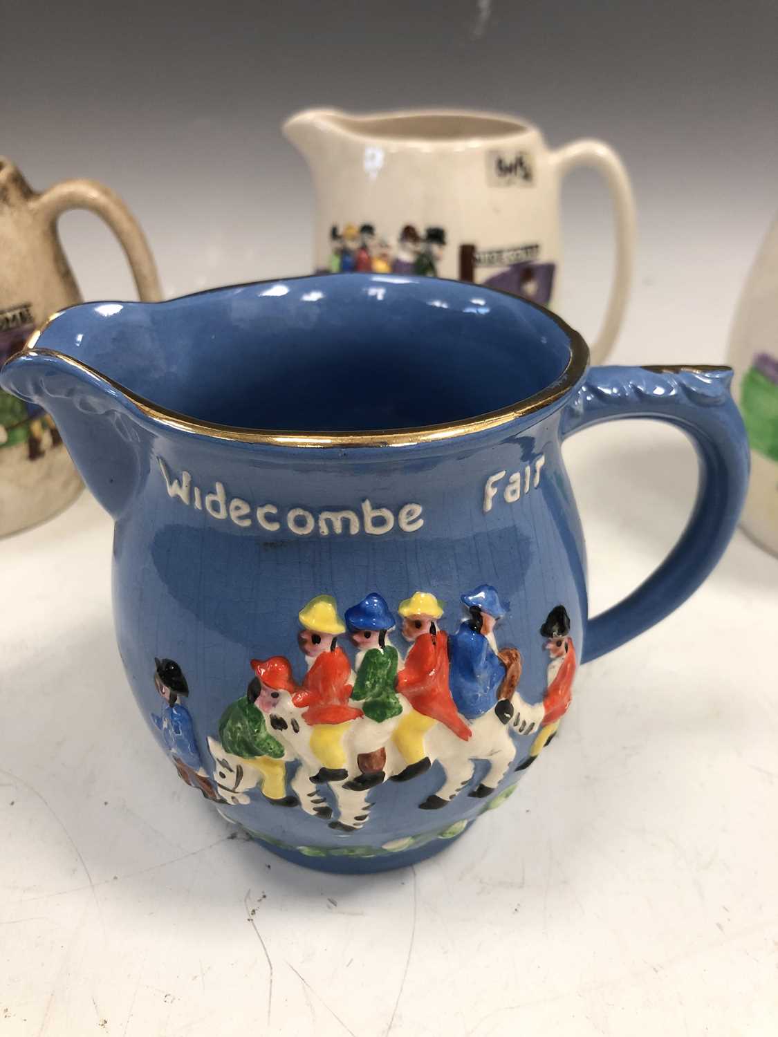 Lot 251 - A Dartmouth pottery Devon ware Widecombe