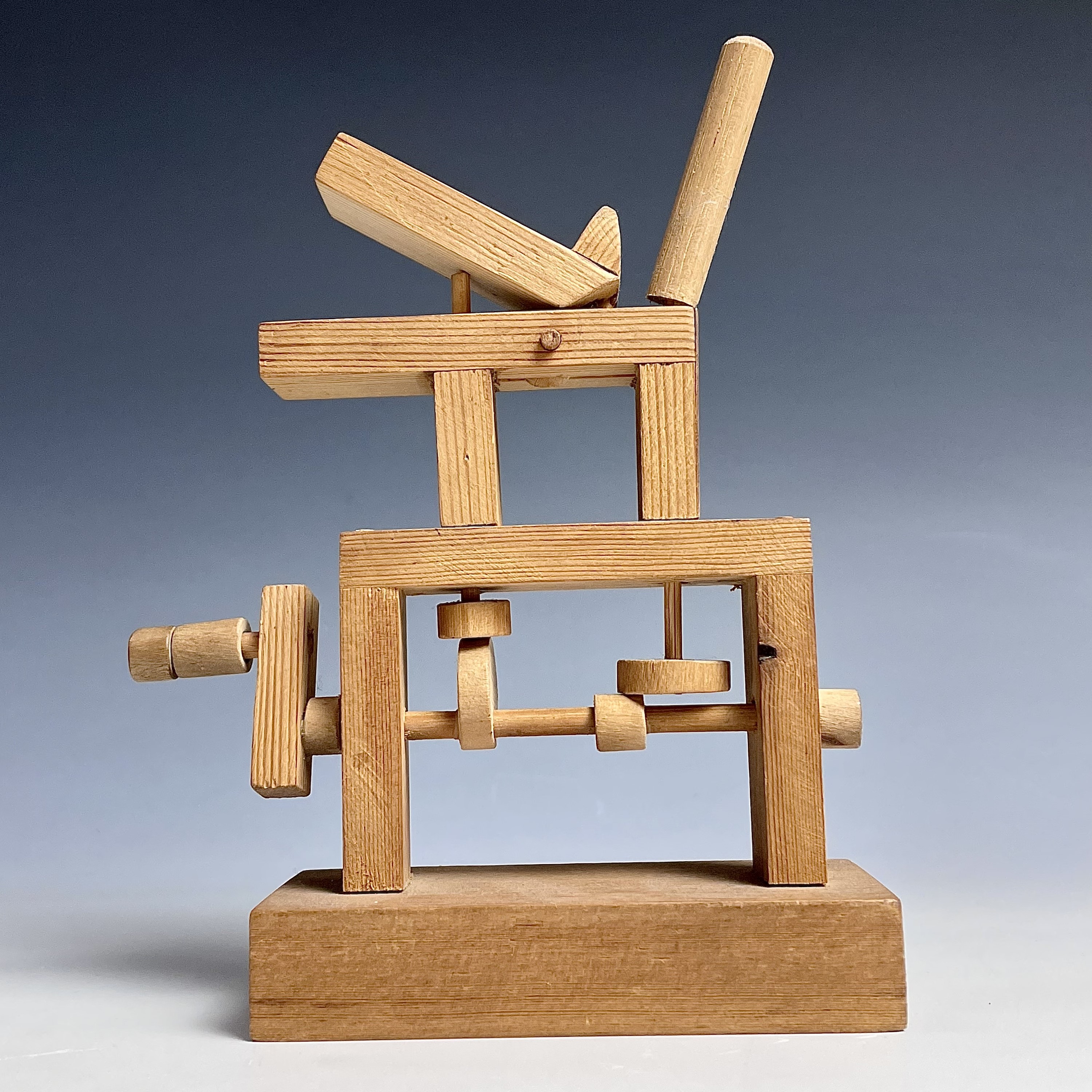 Lot 640 - Peter MARKEY (1930-2016) Dog A wooden