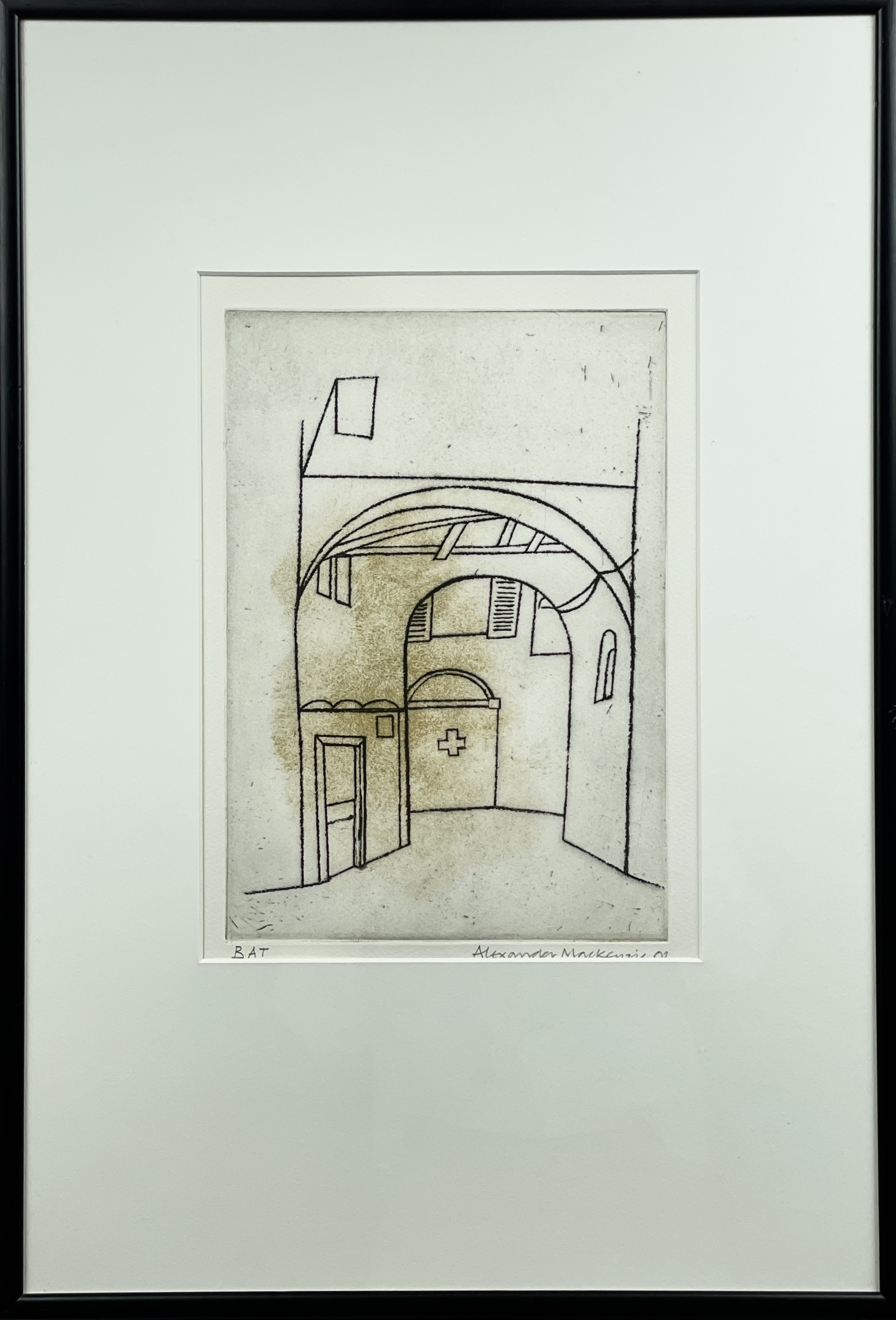 Lot 144 - Alexander MACKENZIE (1923-2002) Lucca