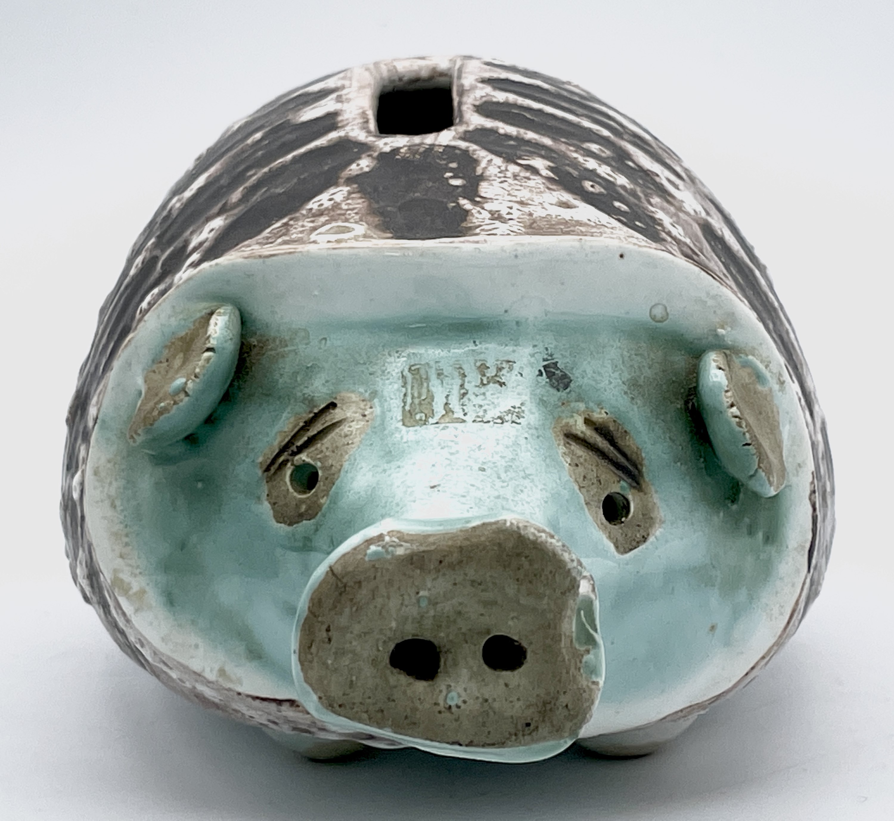 Lot 1066 - Five David Sharp Rye pottery money boxes,