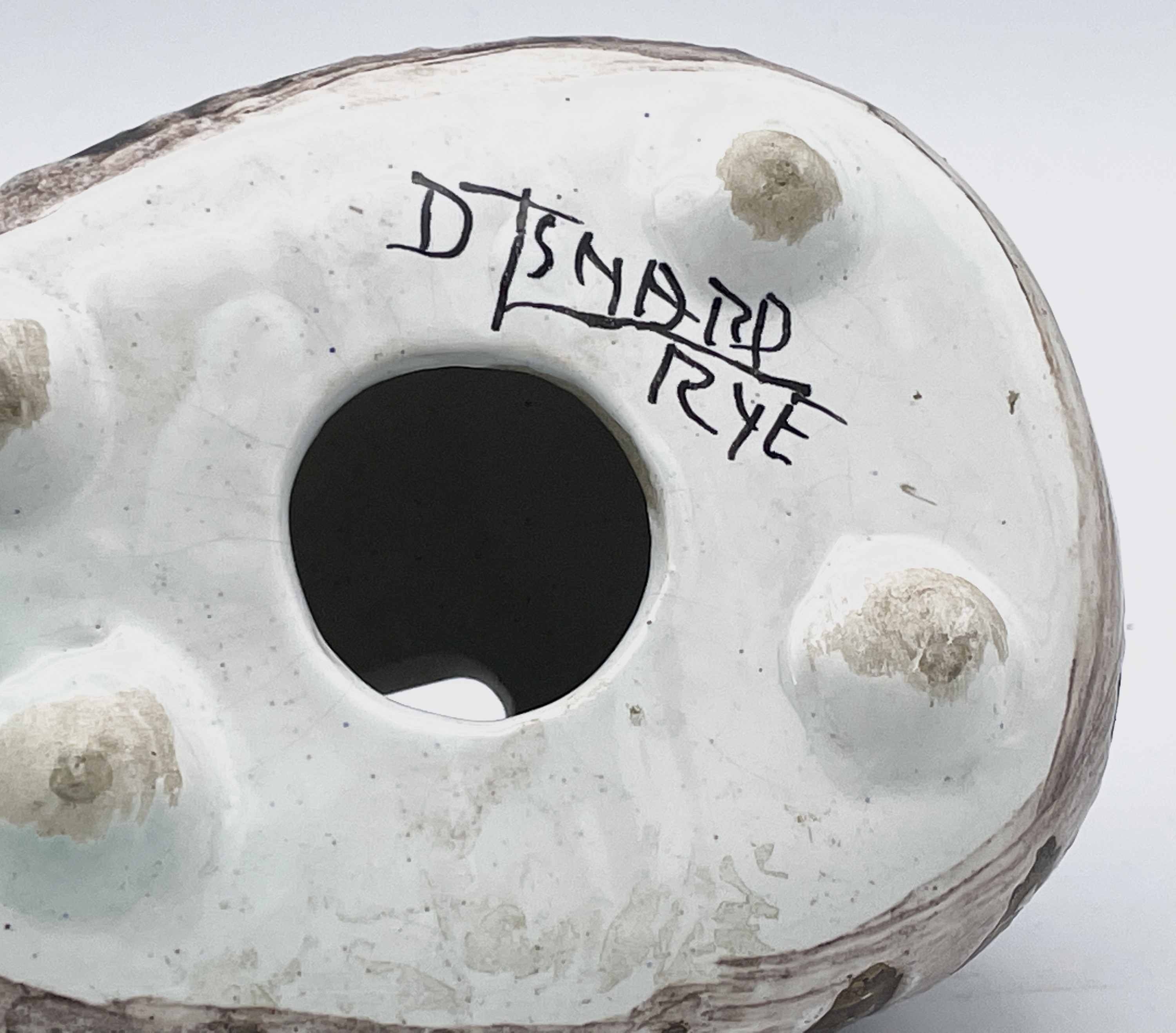 Lot 1066 - Five David Sharp Rye pottery money boxes,