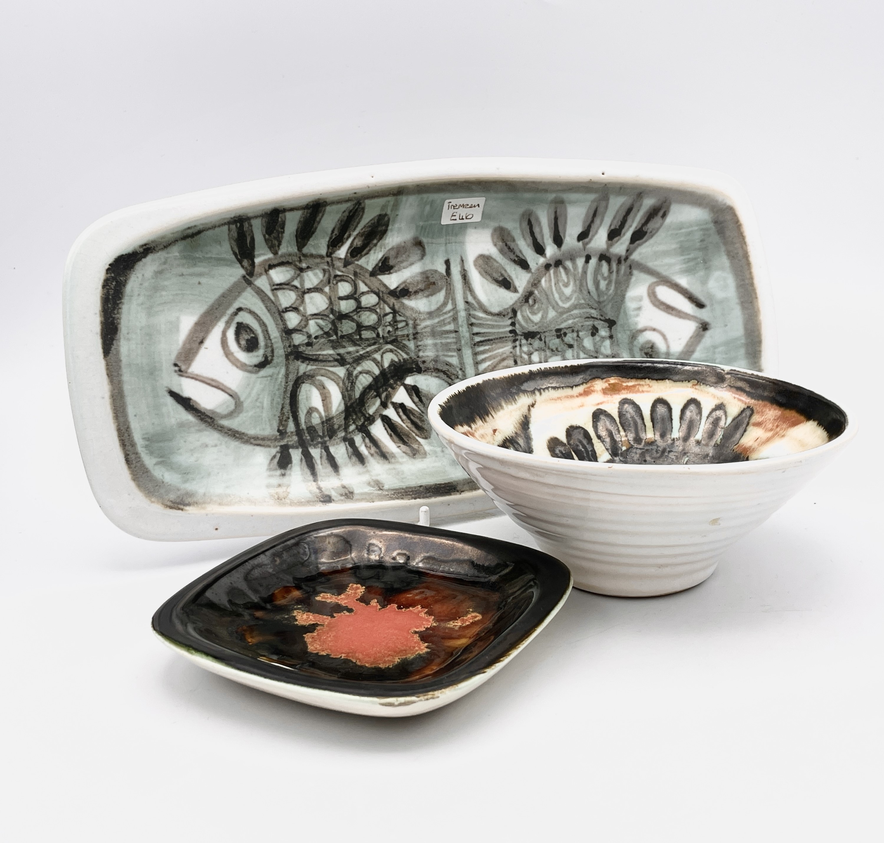 Lot 1064 - An Eric Leaper Newlyn square section vase,