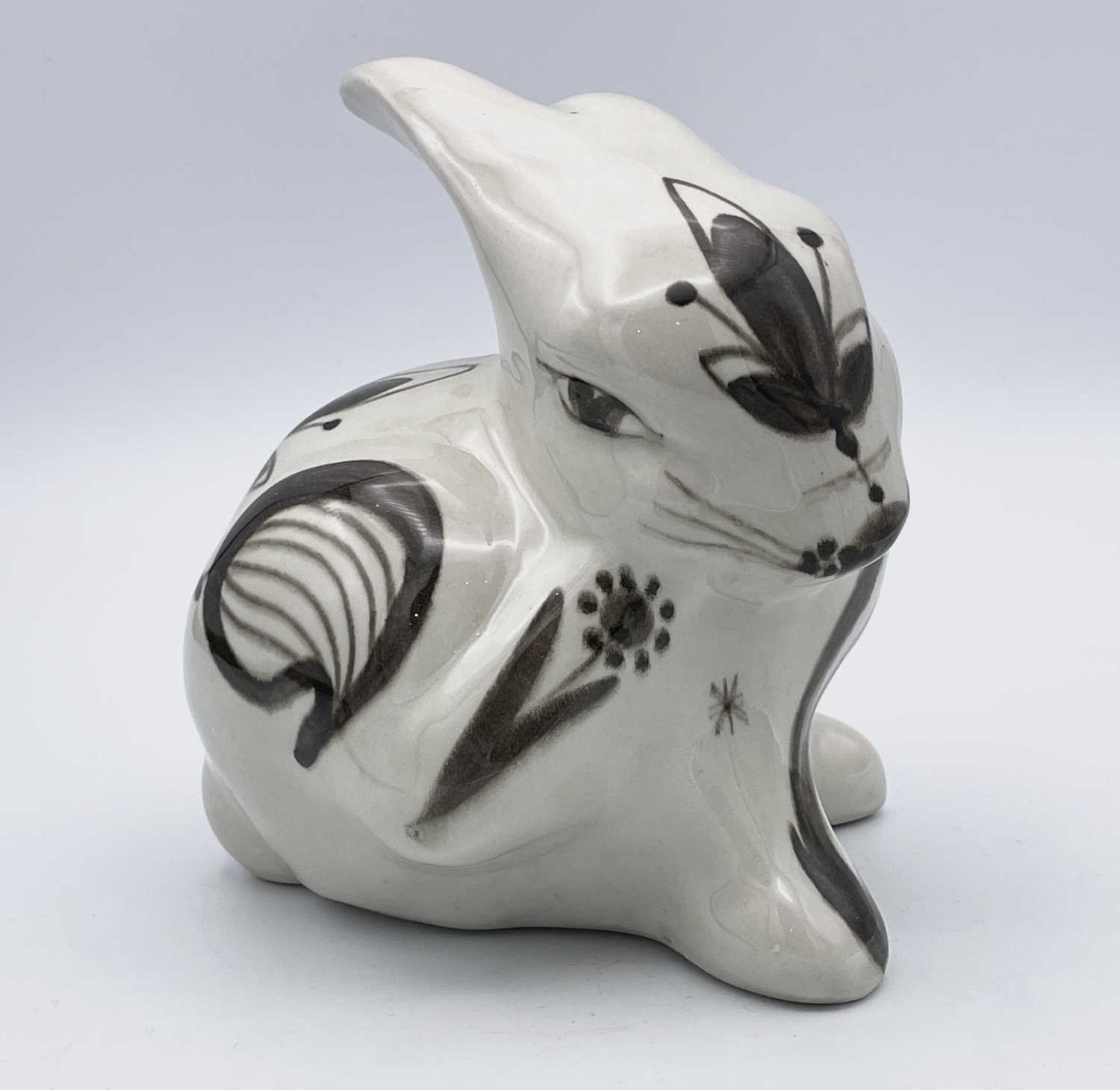 Lot 1065 - Four David Sharp Rye pottery animal figures