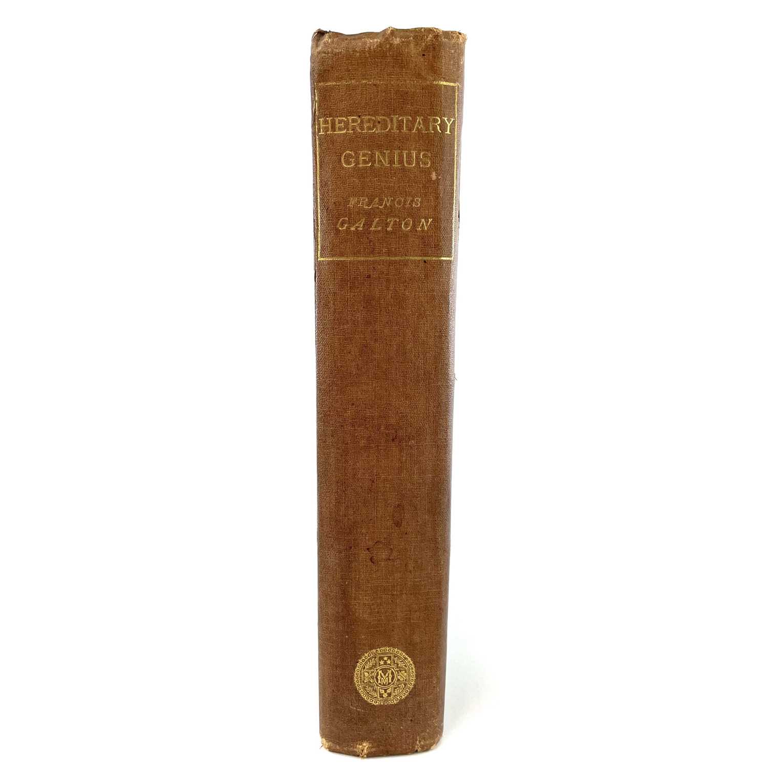 Lot 168 - FRANCIS GALTON. Hereditary Genius: An