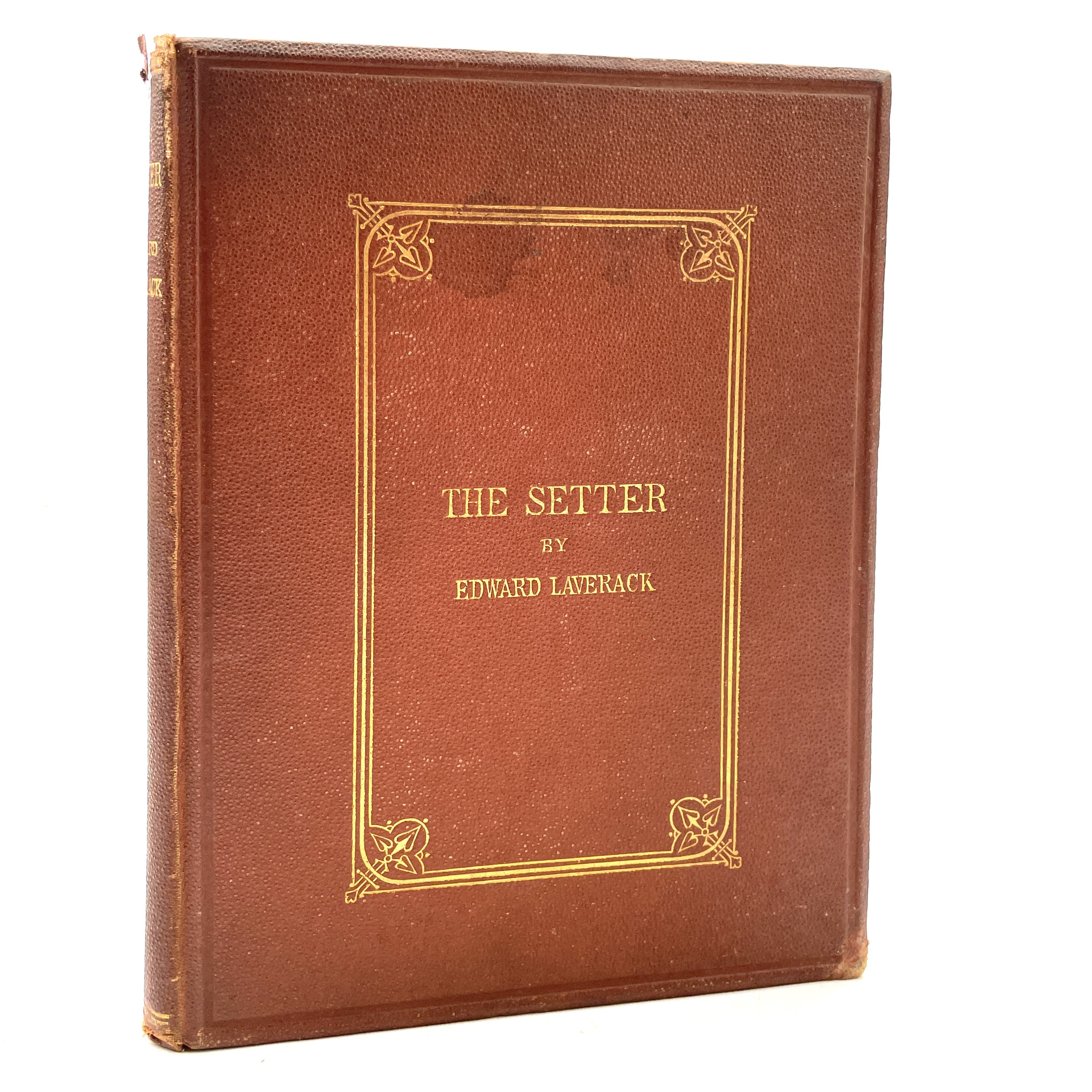 Lot 53 - EDWARD LAVERACK. 'The Setter,' pebbled cloth,