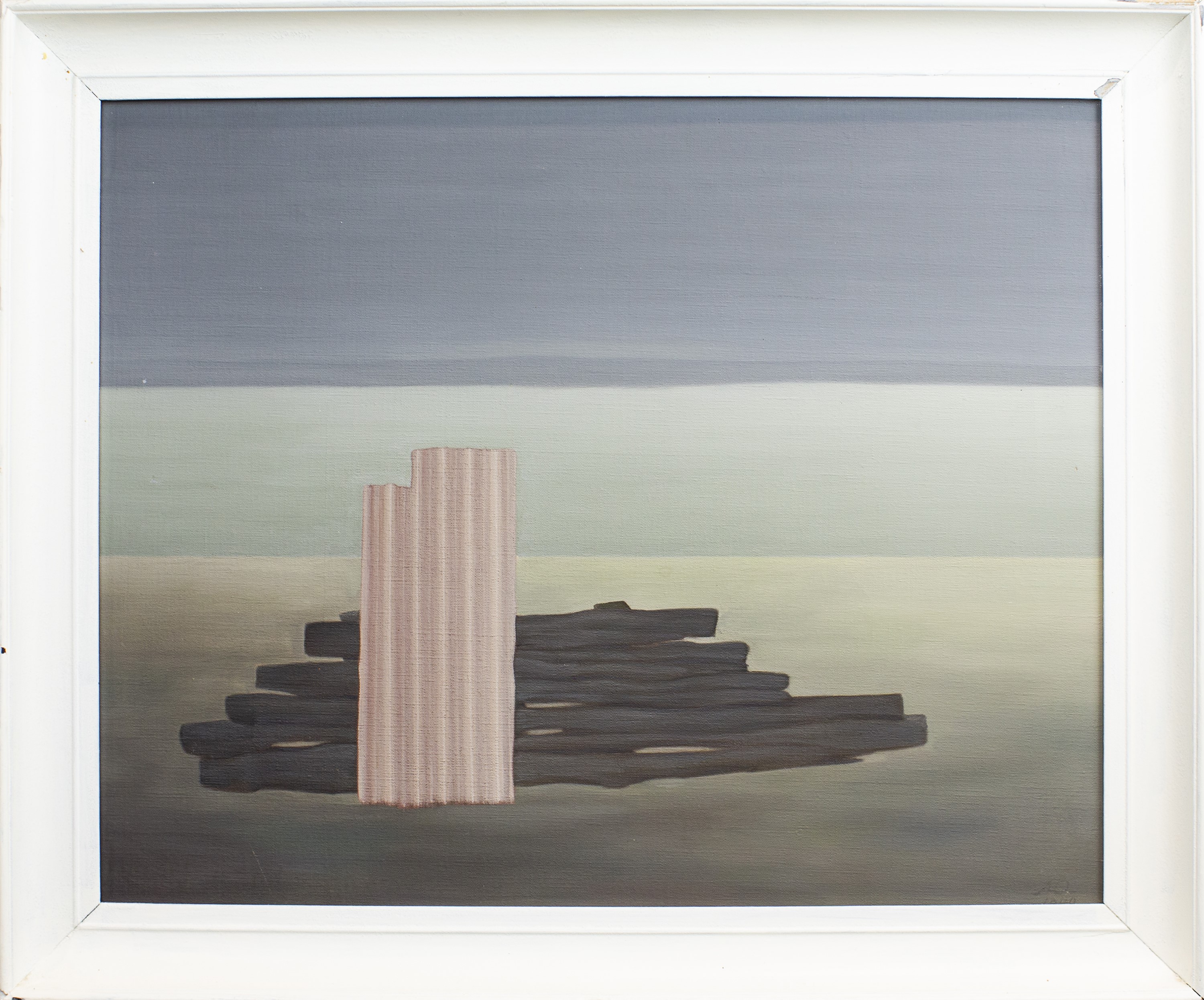 Lot 111 - Albert REUSS (1899-1976) Corrugated Iron and