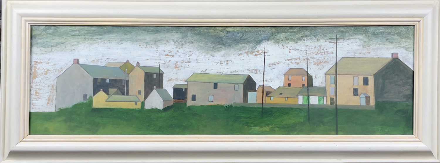 Lot 6 - Jack PENDER (1918-1998) Trevithal, 57 Acrylic