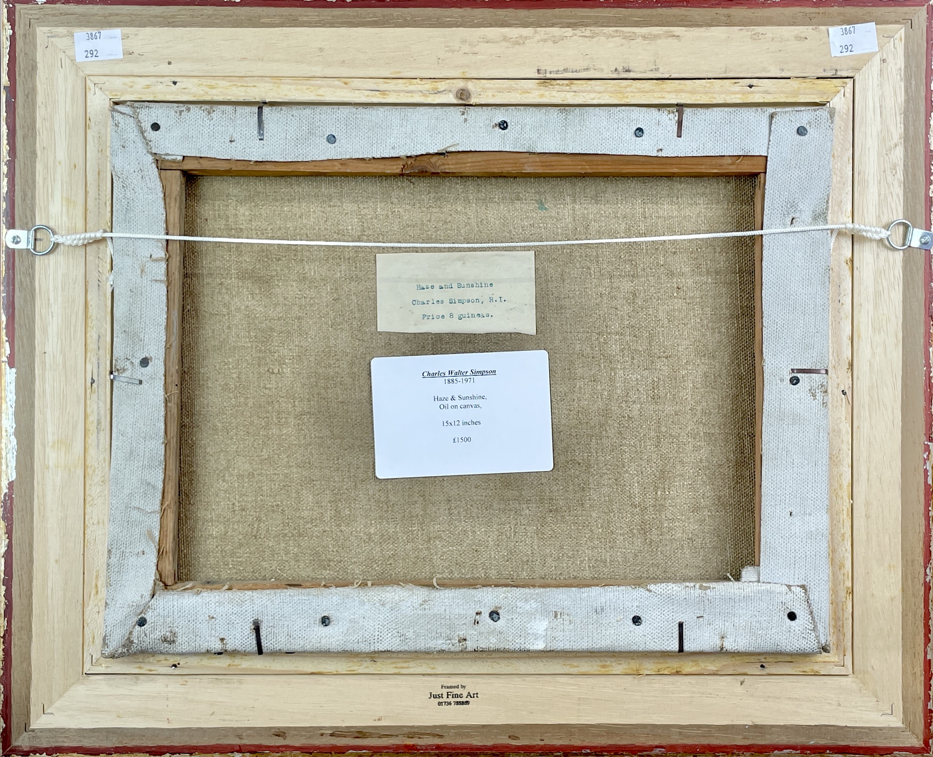 Lot 594 - Charles Walter SIMPSON (1885-1971) Haze