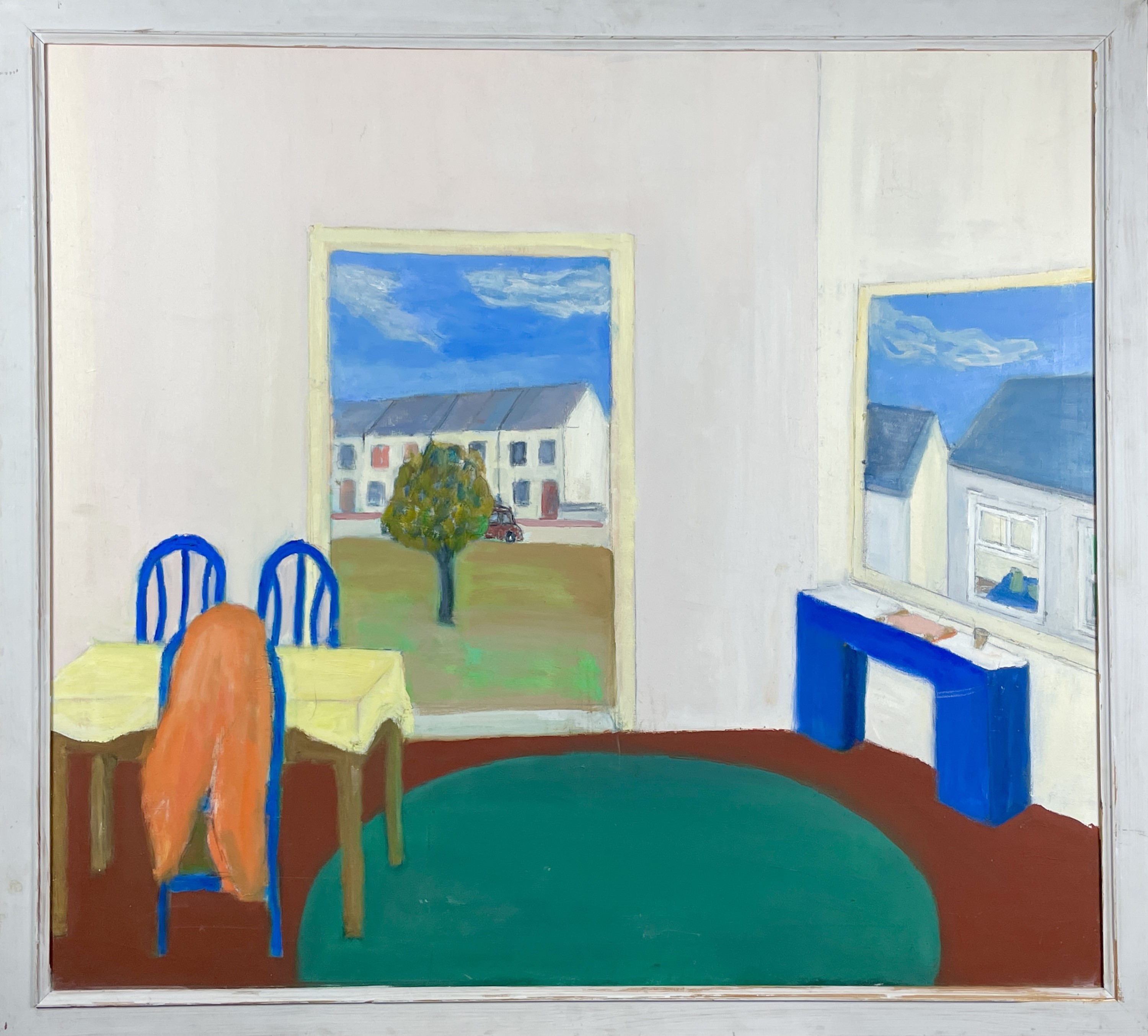 Lot 584 - Bob BOURNE (1931) Through the Window Oil on