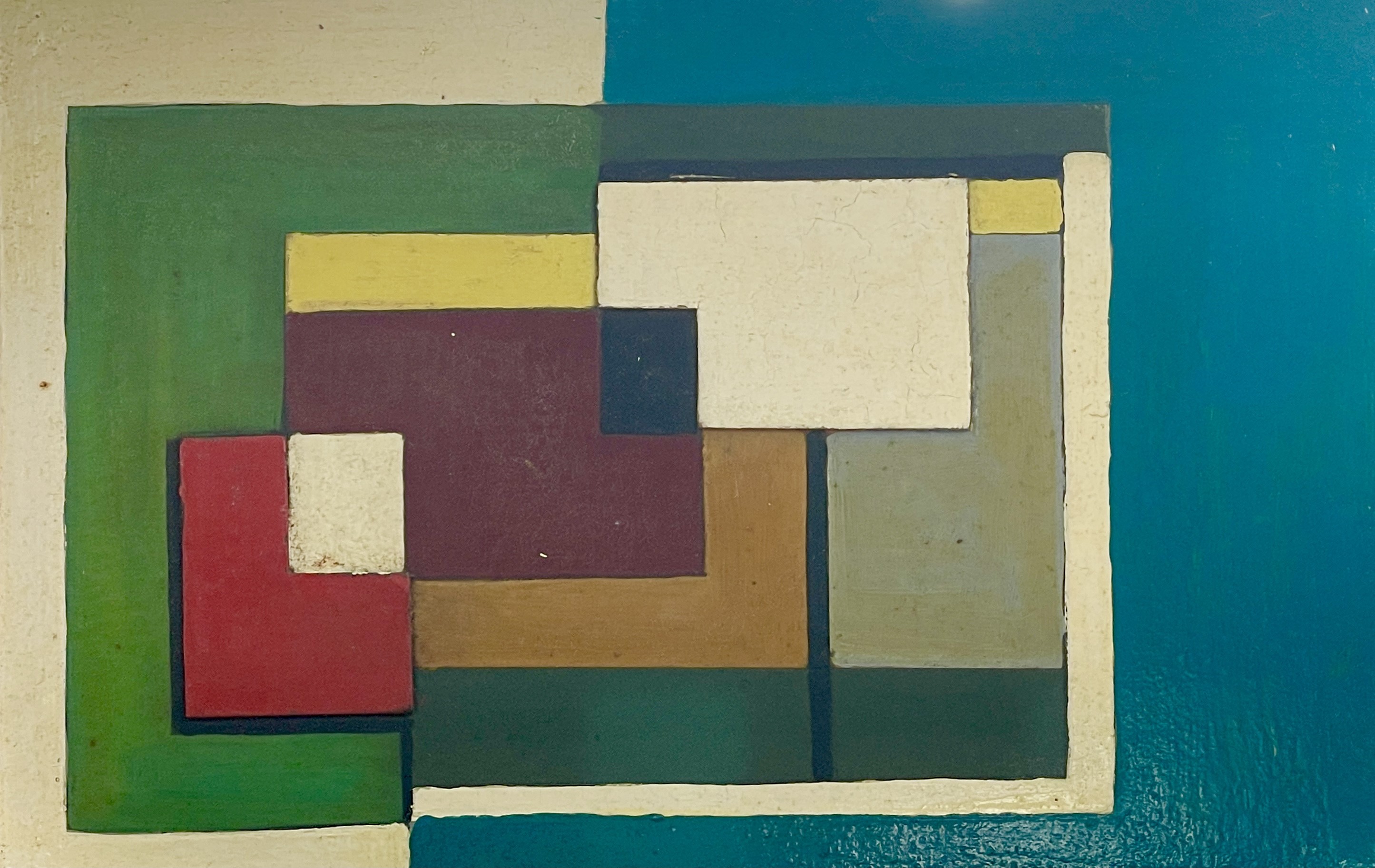 Lot 160 - Edward H. ROGERS (1911-1994) Abstract relief,