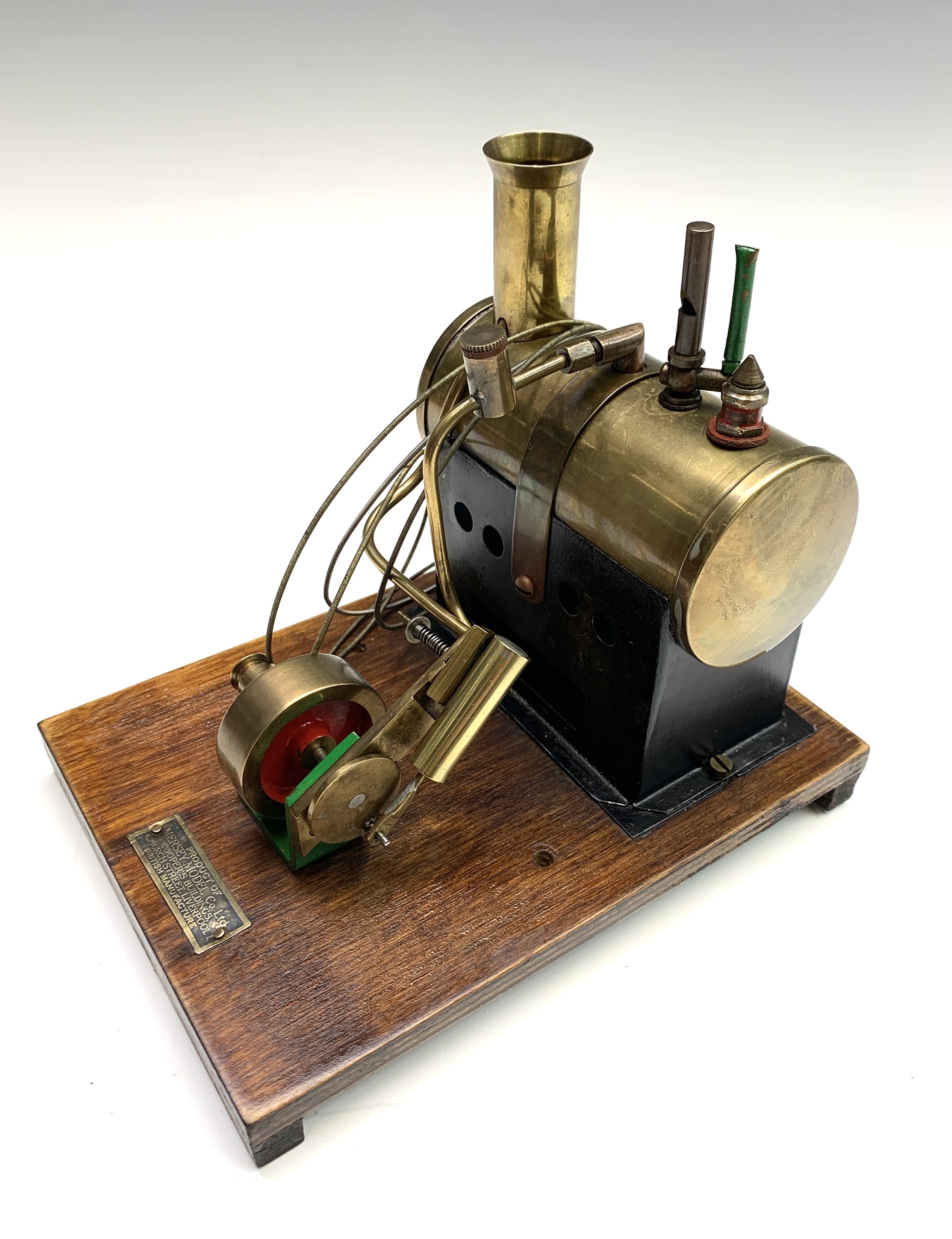 Lot 503 - A Mersey Model Co stationary model steam