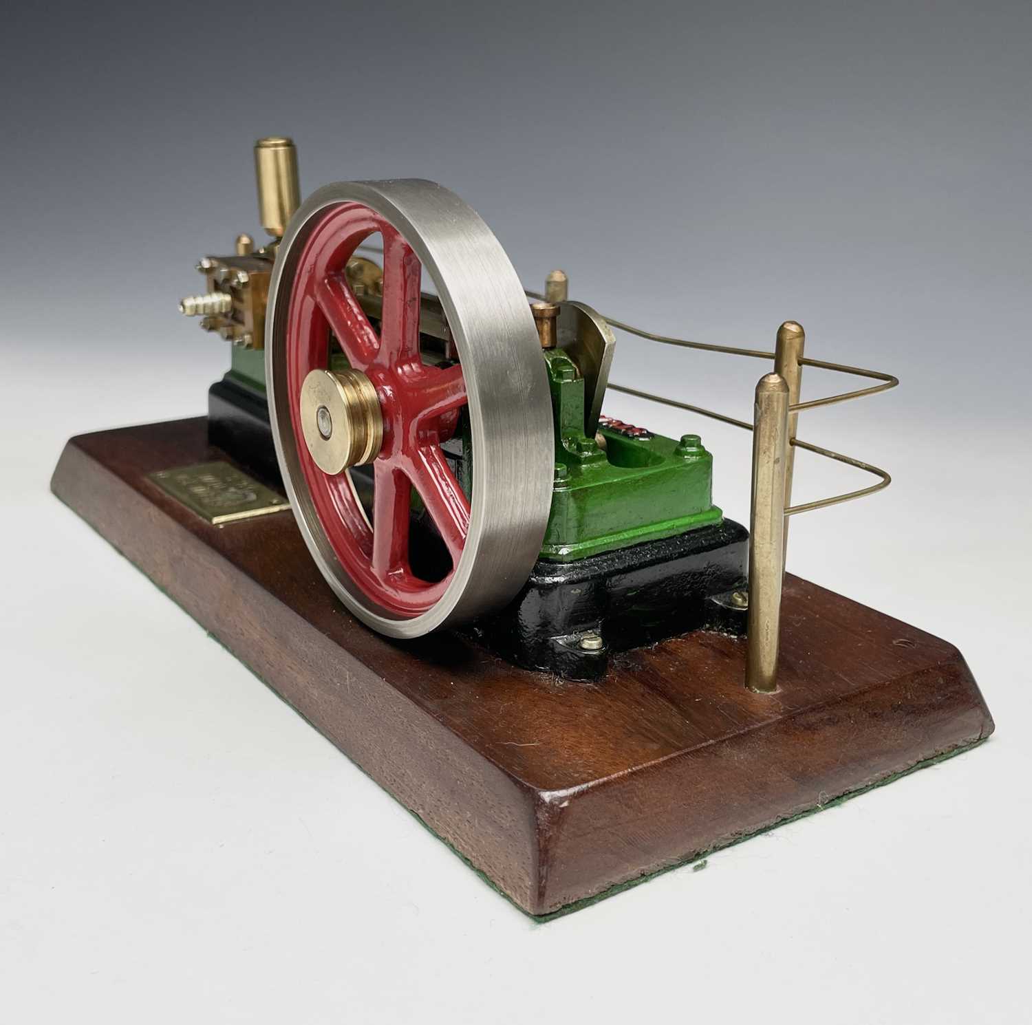 Lot 281 - A Stuart S50 scale model mill engine, on a