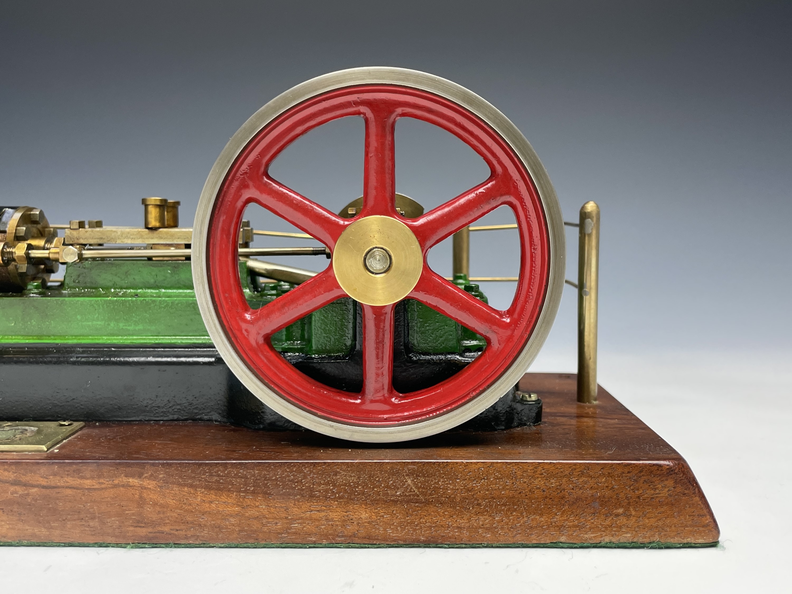 Lot 502 - A Stuart S50 scale model mill engine, on a