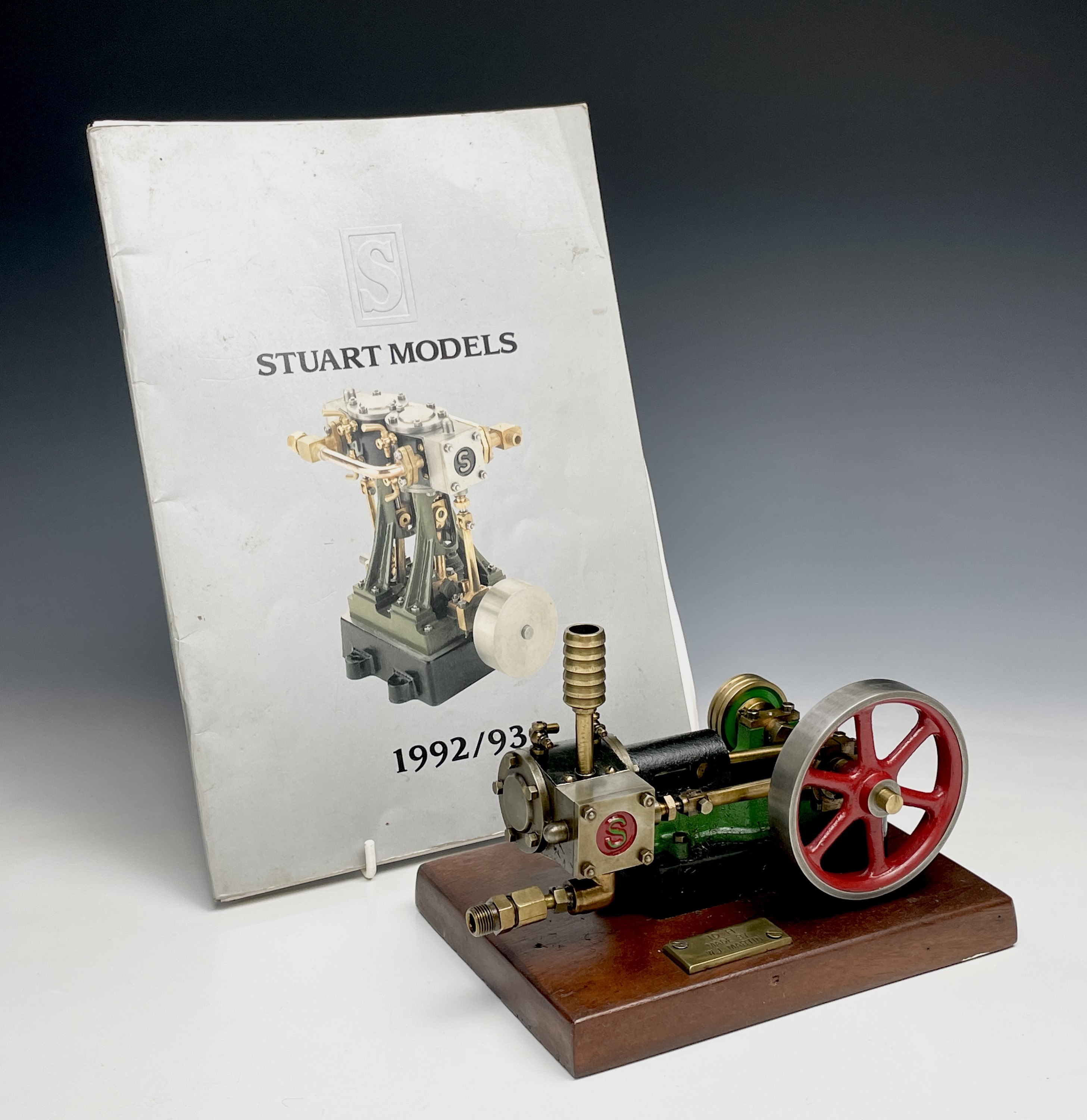 Lot 282 - A Stuart 10H small horizontal scale model
