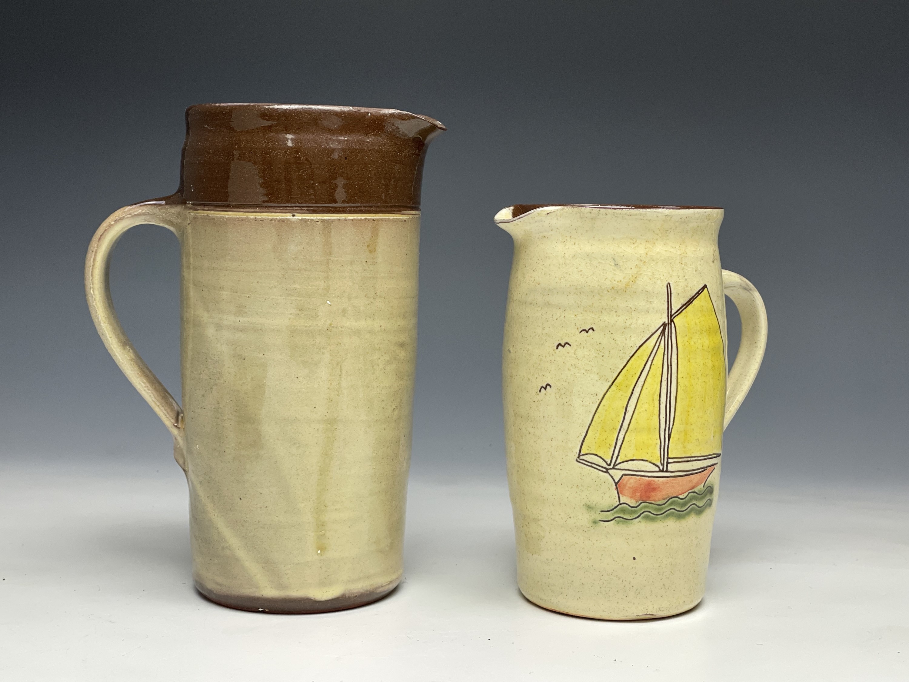 Lot 1131 - A collection of Alan Brough studio pottery