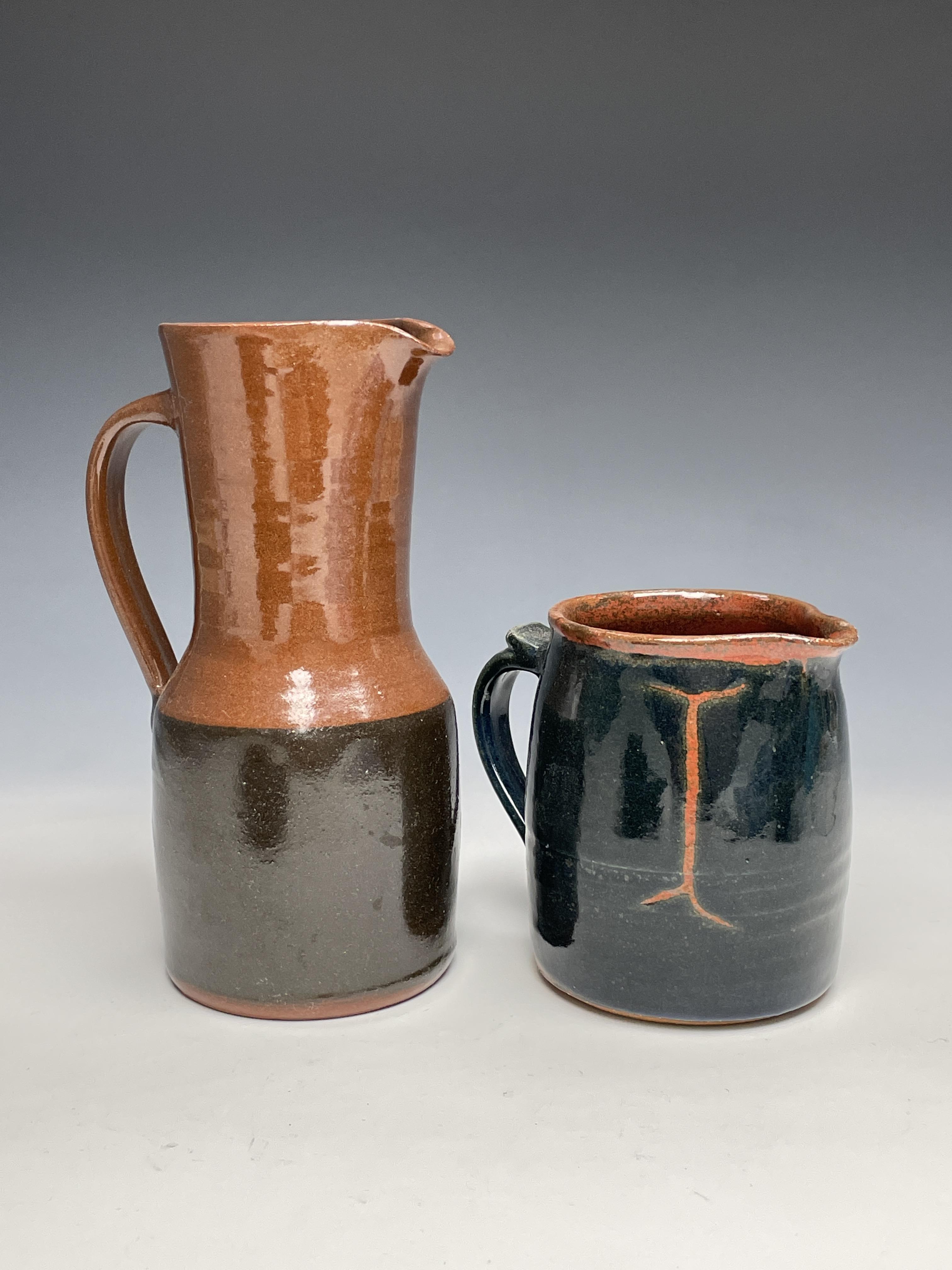 Lot 1105 - A collection of Alan Brough studio pottery