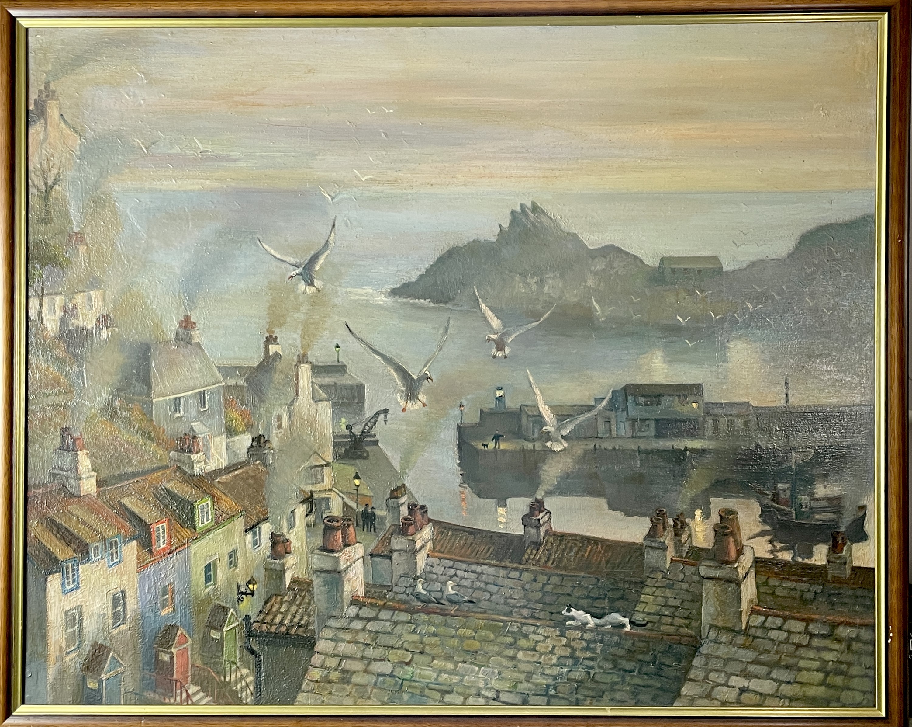 Lot 153 - Kenneth LEECH (XX-XXI) December twilight