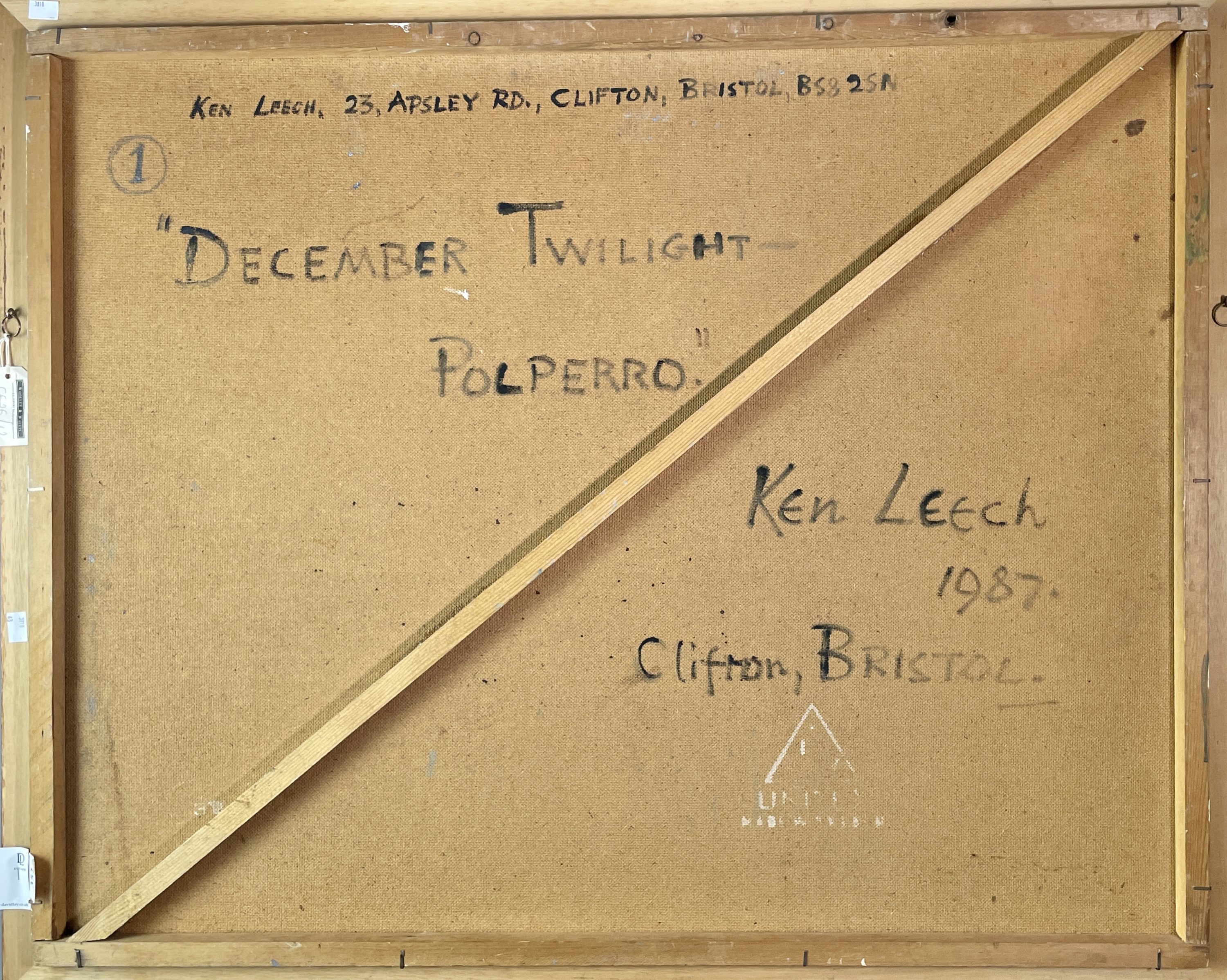 Lot 153 - Kenneth LEECH (XX-XXI) December twilight