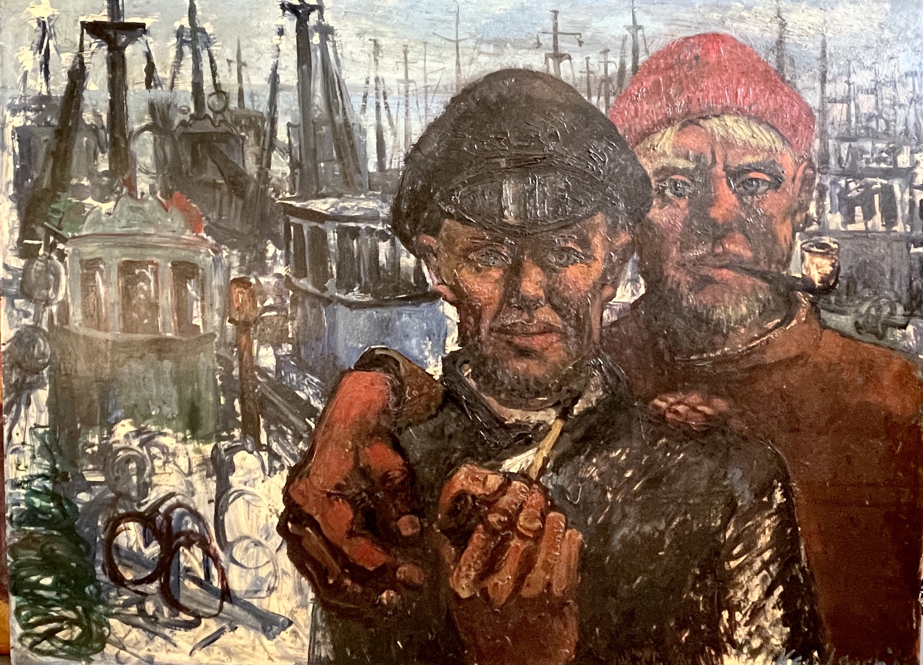 Lot 138 - Kenneth LEECH (XX-XXI) Breton Fishermen, St