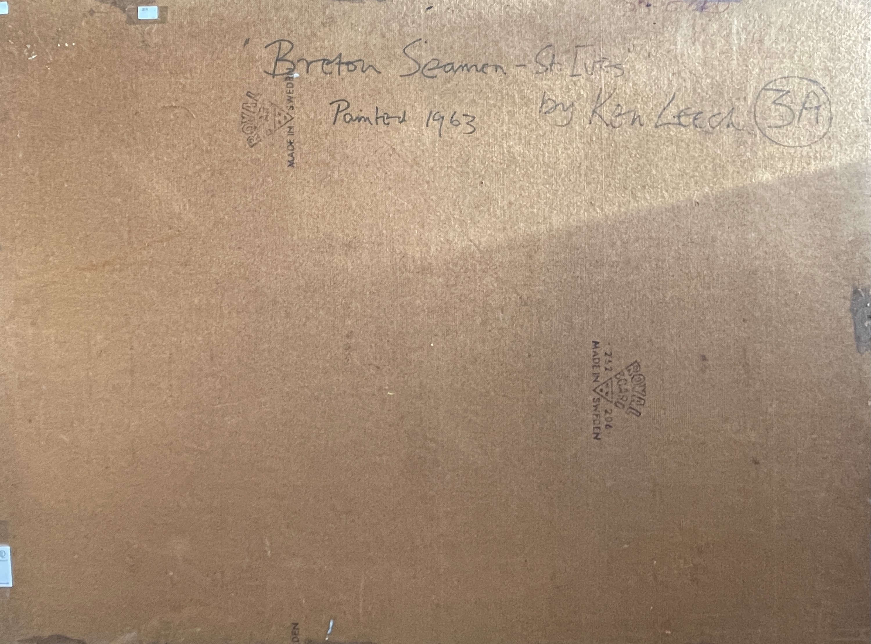 Lot 138 - Kenneth LEECH (XX-XXI) Breton Fishermen, St