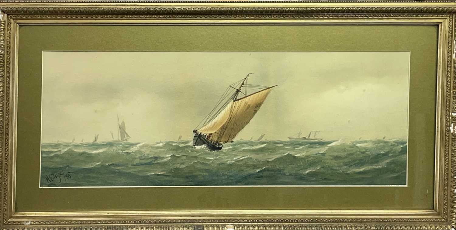 Lot 306 - Henry E. TOZER (1864-c.1938) Shipping in