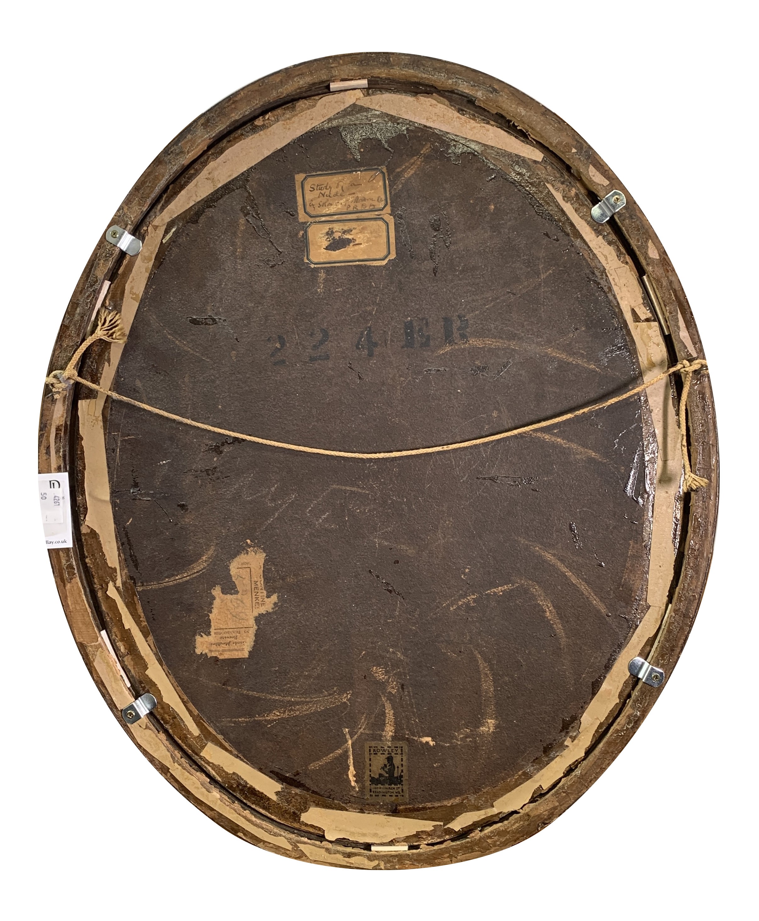 Lot 575 - Solomon Joseph SOLOMON (1860-1927) Study of